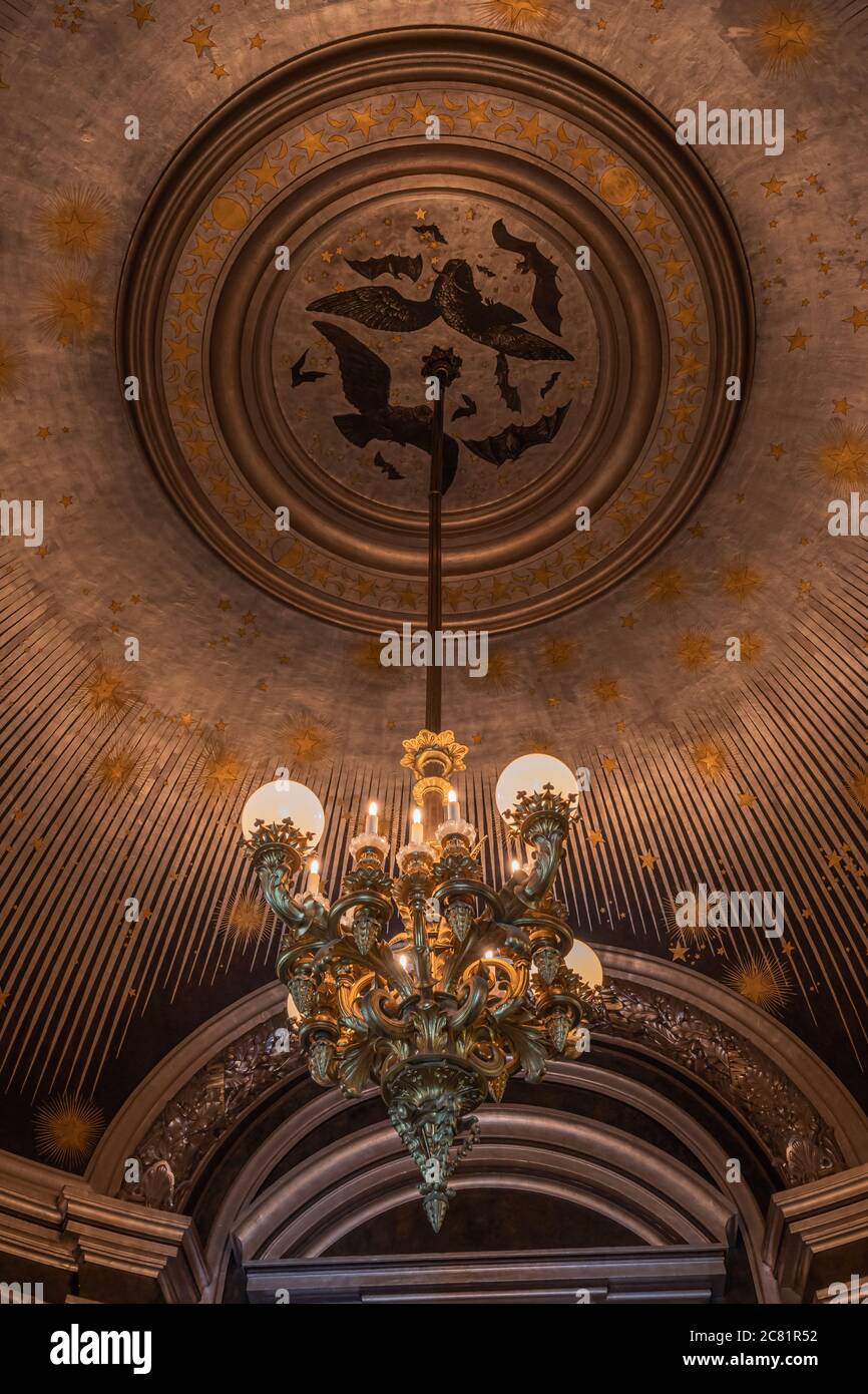 Paris, France - 06 19 2020: View inside Paris Opera Garnier Stock Photo ...