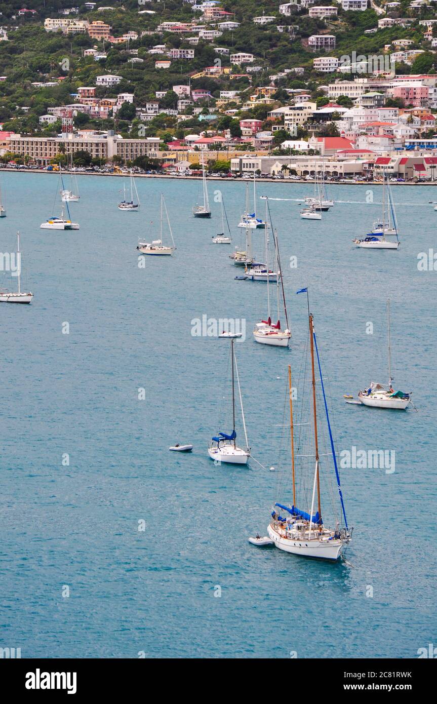 St thomas cable car hi-res stock photography and images - Alamy