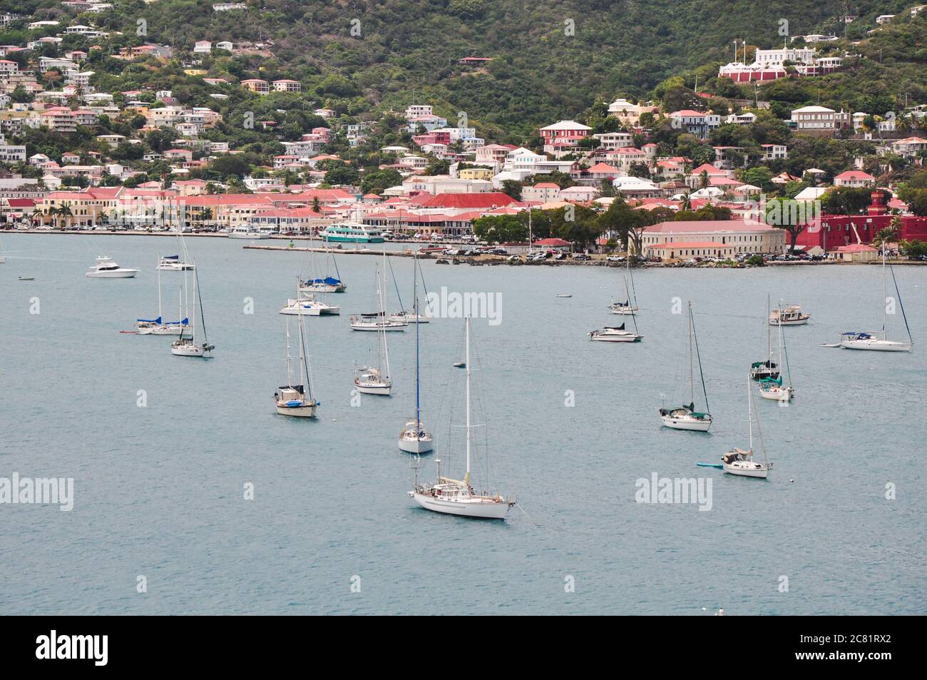 St thomas cable car hi-res stock photography and images - Alamy