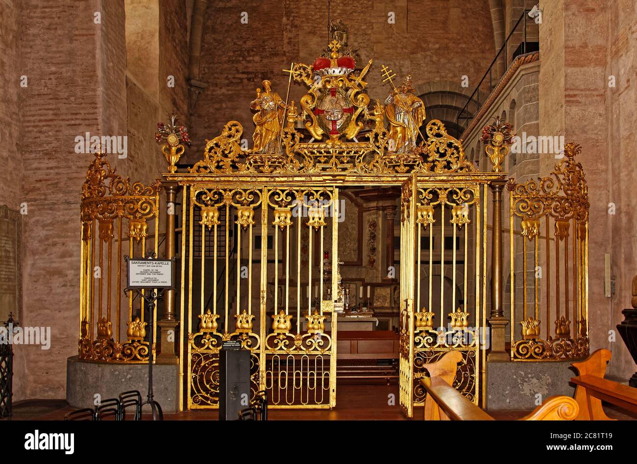 St. Peter Cathedral, Dom, Chapel of the Blessed Sacrament, ornate ...