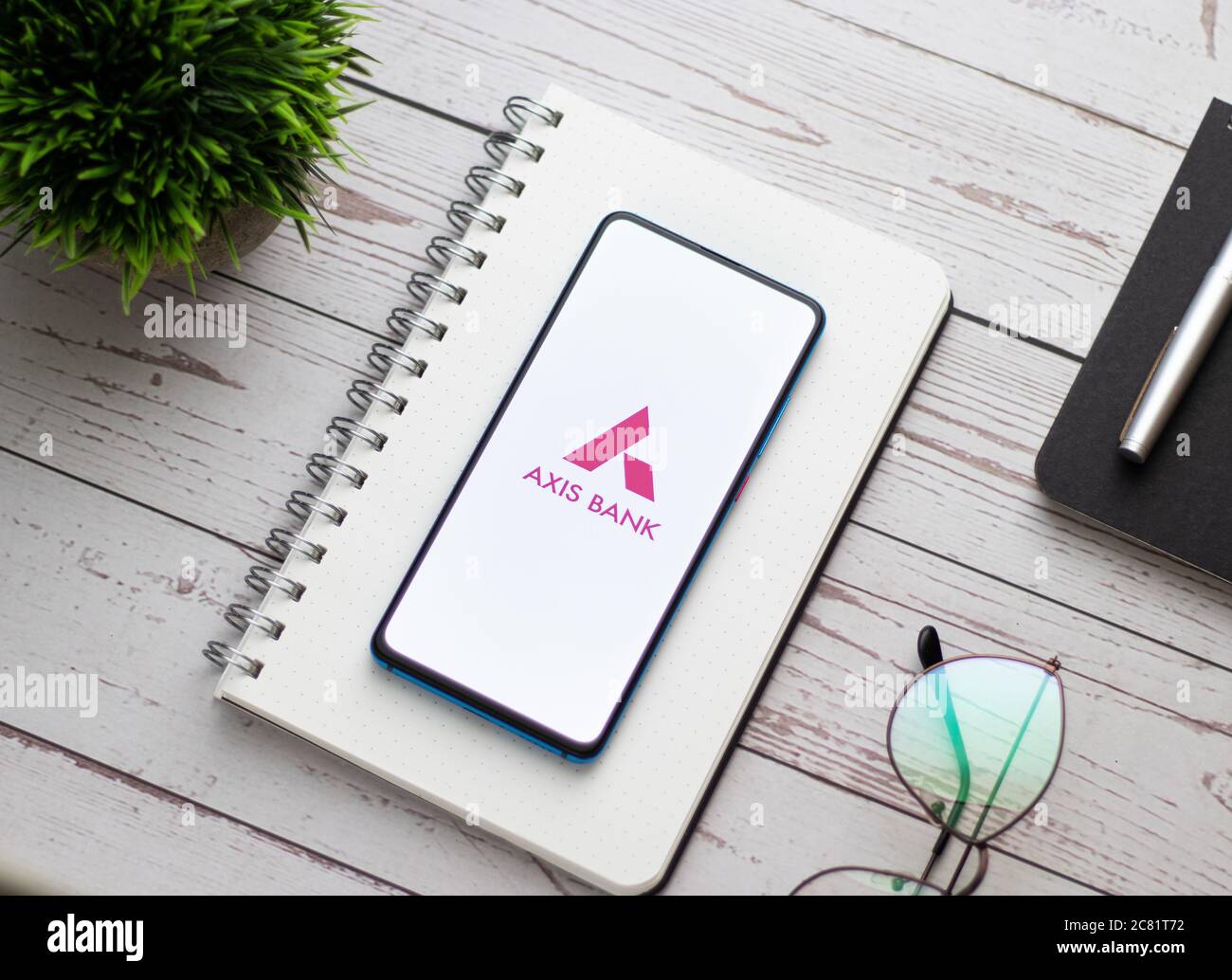 Axis bank logo hi-res stock photography and images - Alamy
