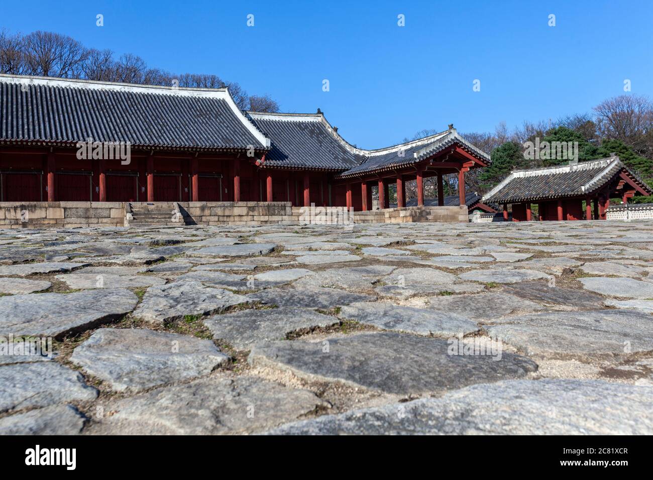 Jongmyo Shrine, Seoul, Jongno District, South Korea Stock Photo - Alamy