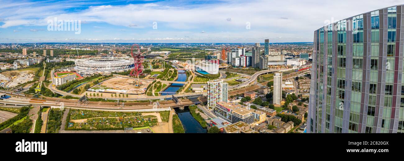 London bright aerial hi-res stock photography and images - Alamy