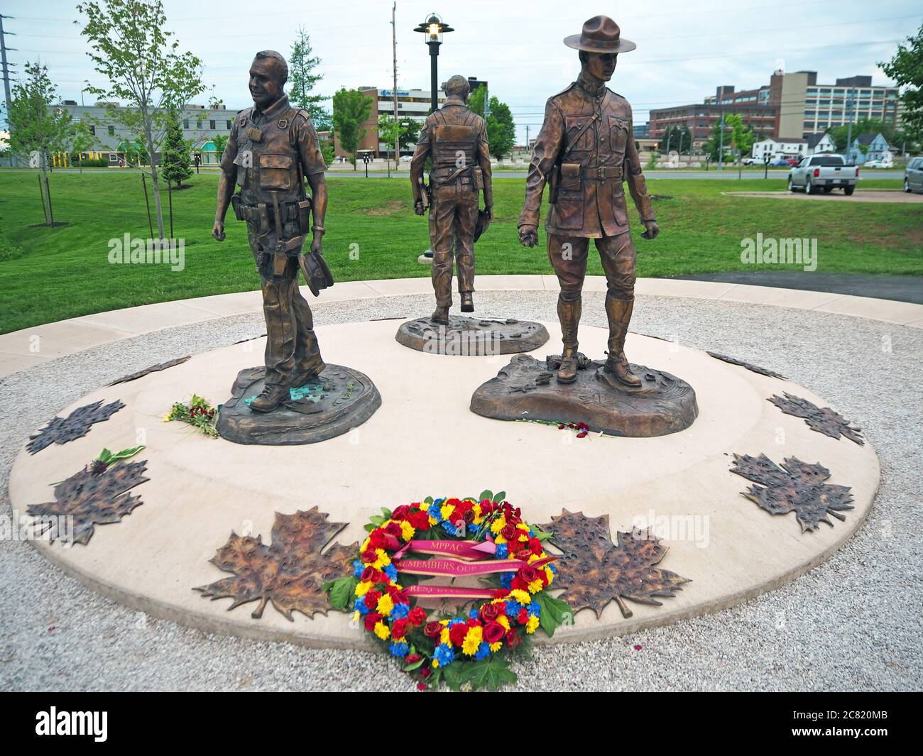 Honour Garden memorial to three RCMP constables killed in 2014 in ...
