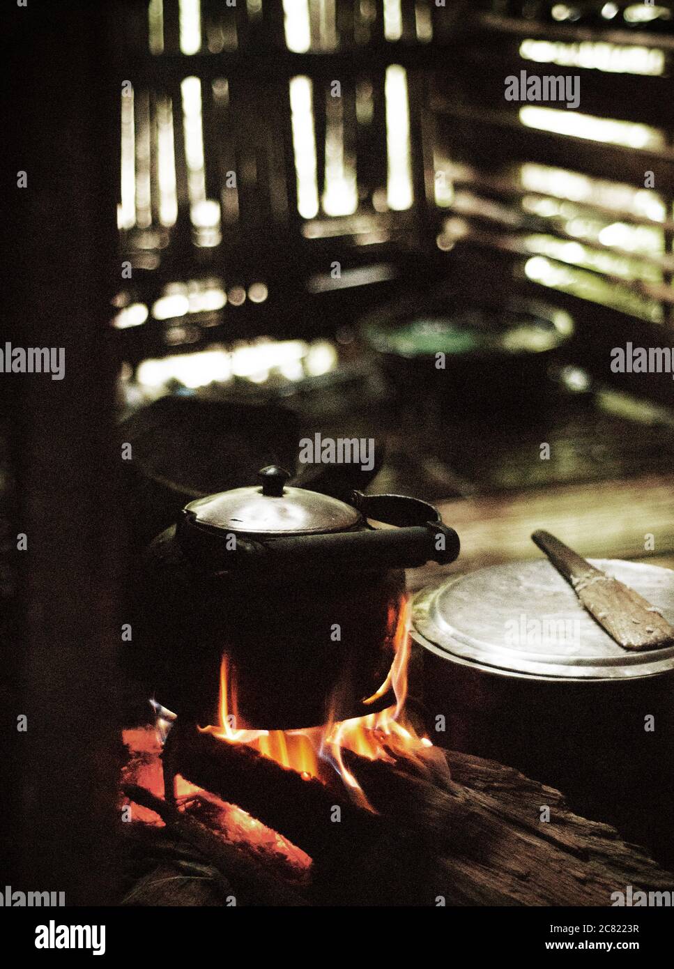 Burning hut hi-res stock photography and images - Alamy