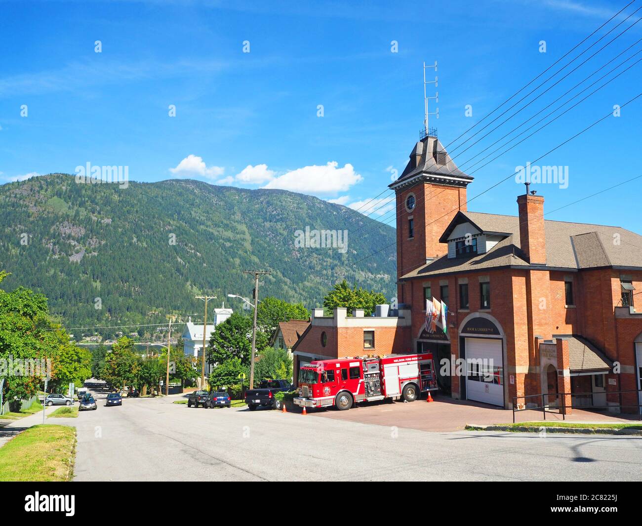 Nelson Fire Department building used in the Steve Martin movie Roxanne ...