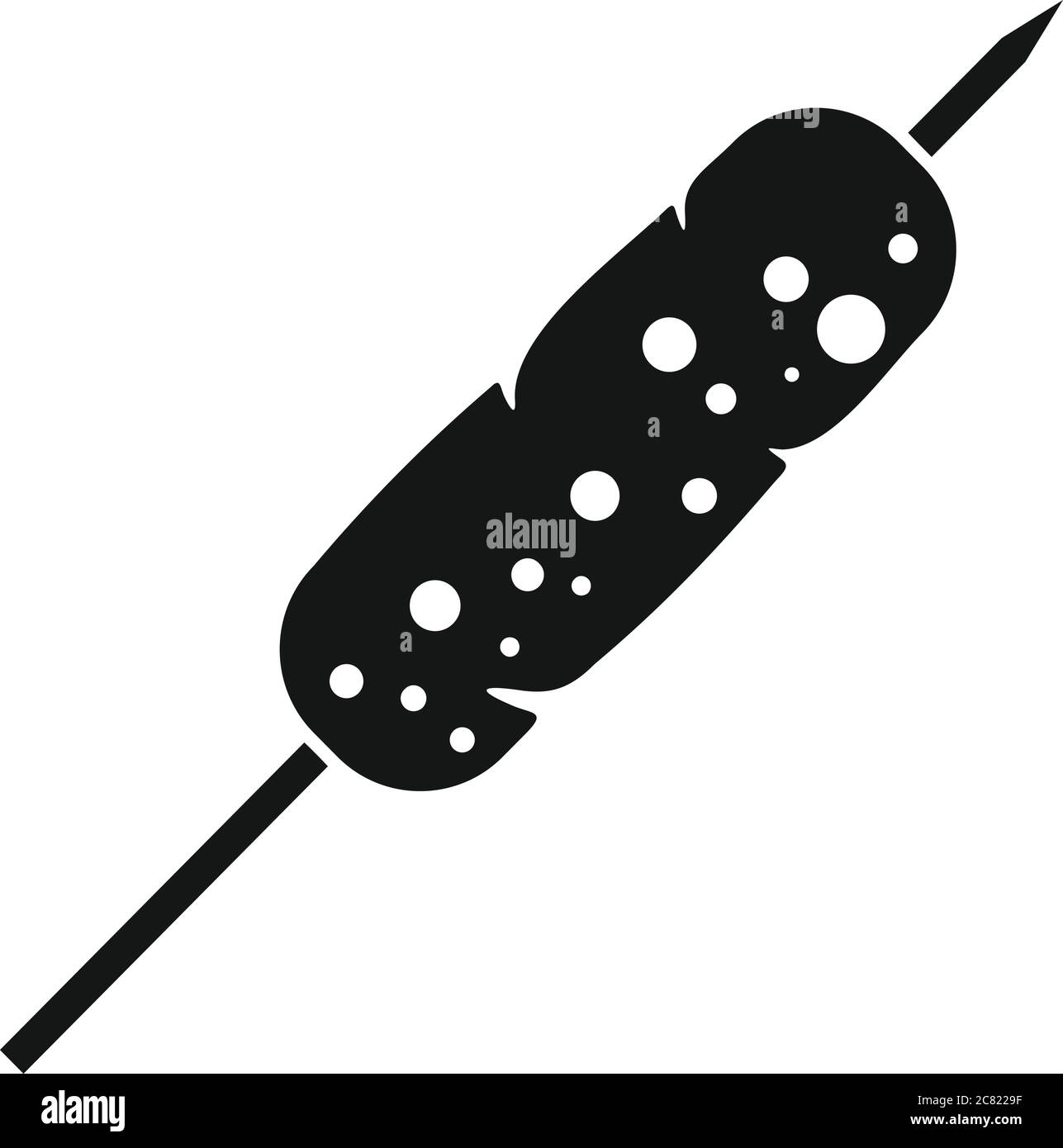 Dubai sweet stick icon. Simple illustration of dubai sweet stick vector ...