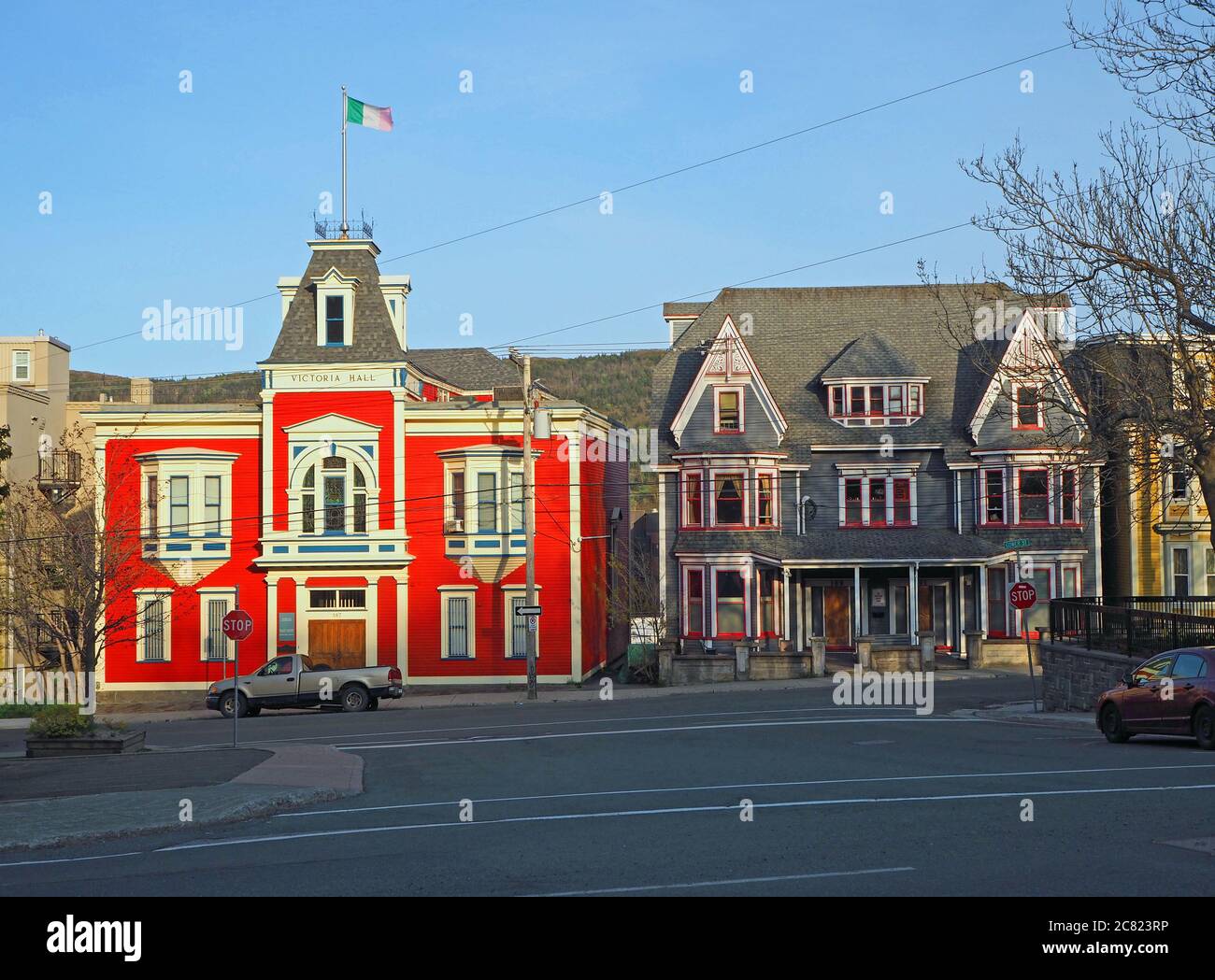 Victoria Hall, St Johns, Newfoundland, Canada Stock Photo - Alamy
