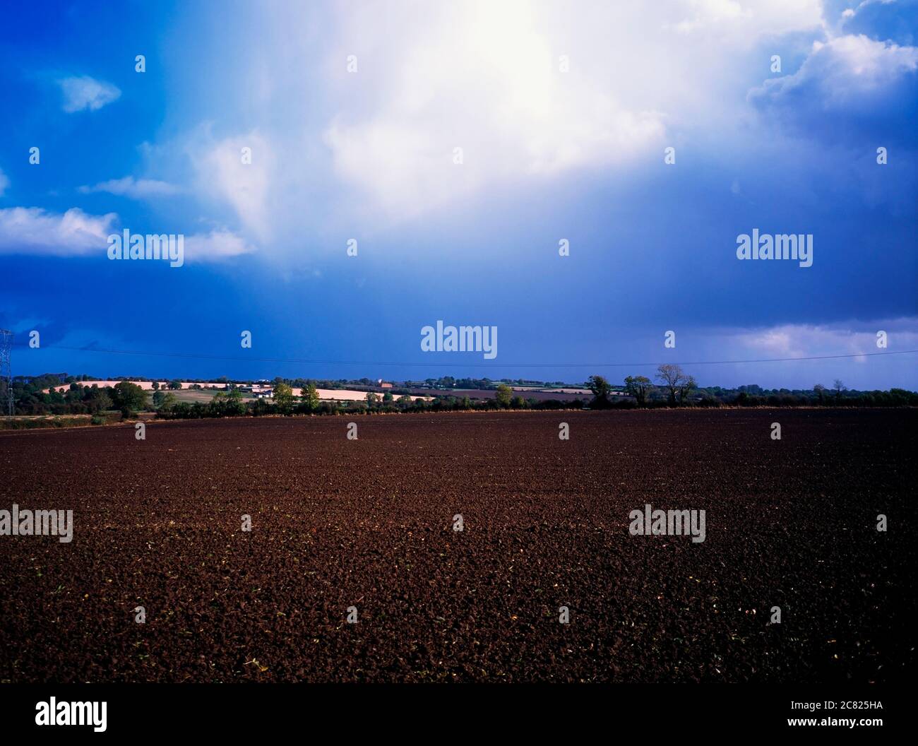 Farmscape, Co Meath, Ireland Stock Photo - Alamy