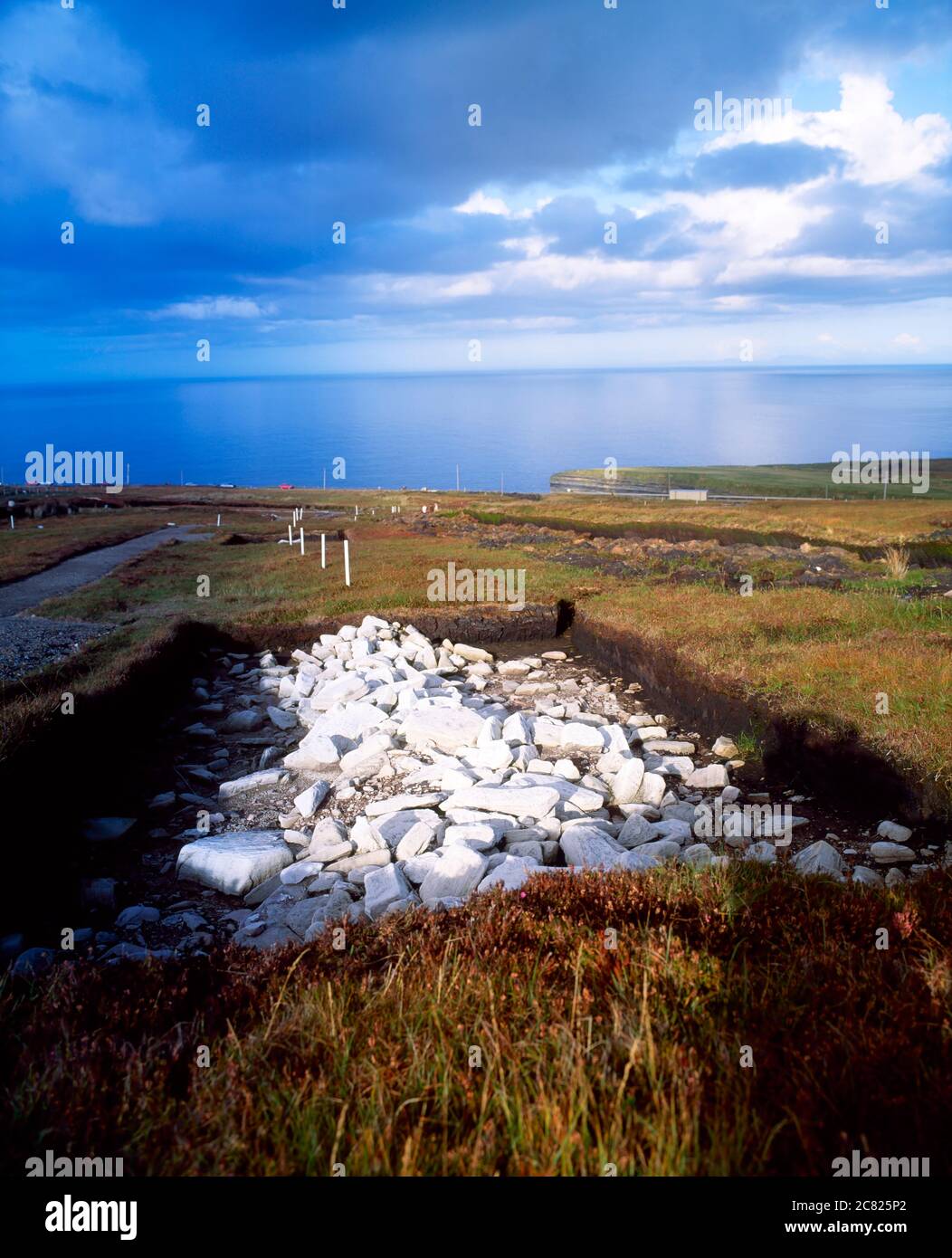 Ceide Fields, Co Mayo, Ireland, 3000Bc, Near Ballycastle, New Stone Age ...