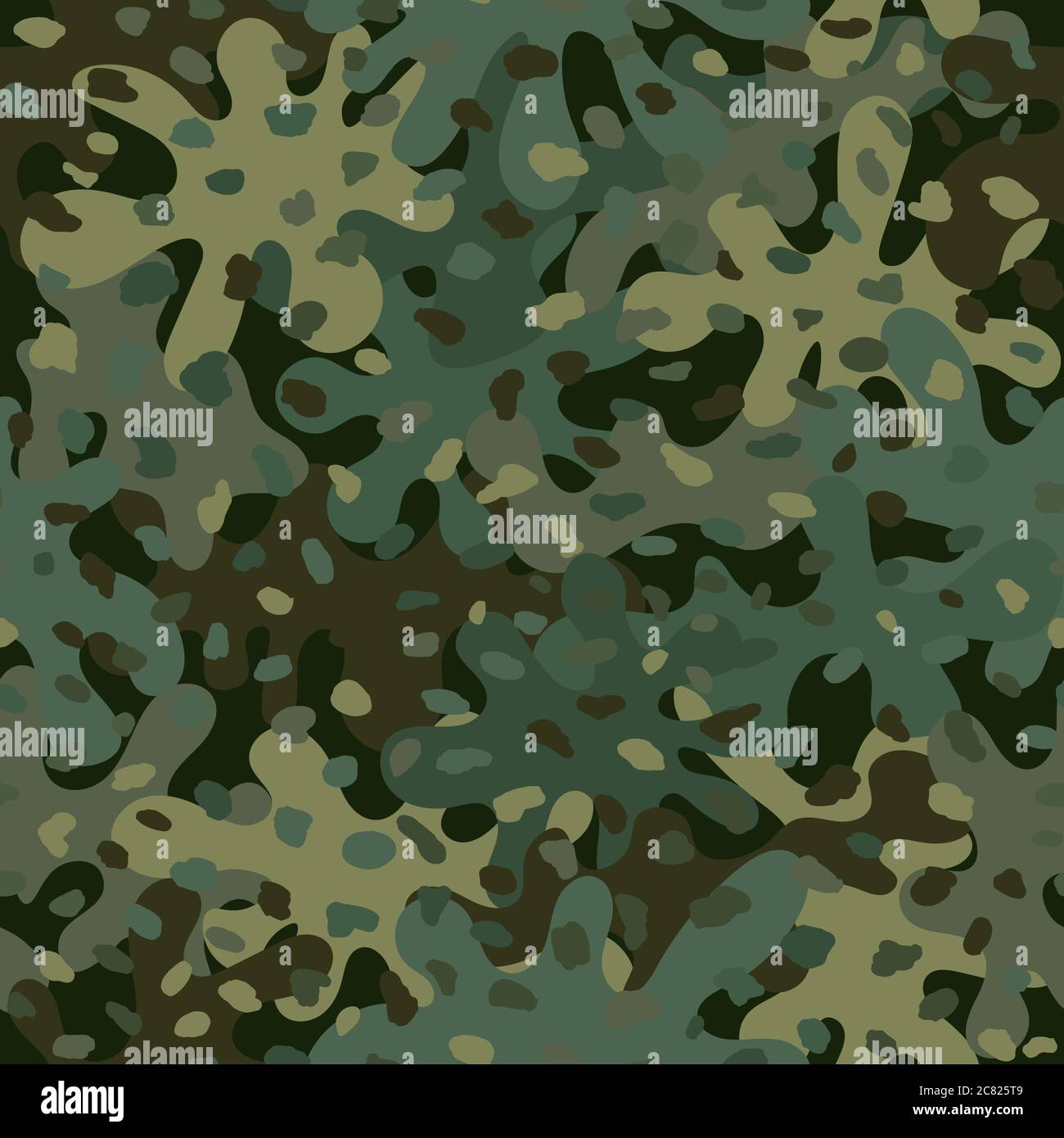Texture military camouflage seamless pattern. Army and hunting texture ...