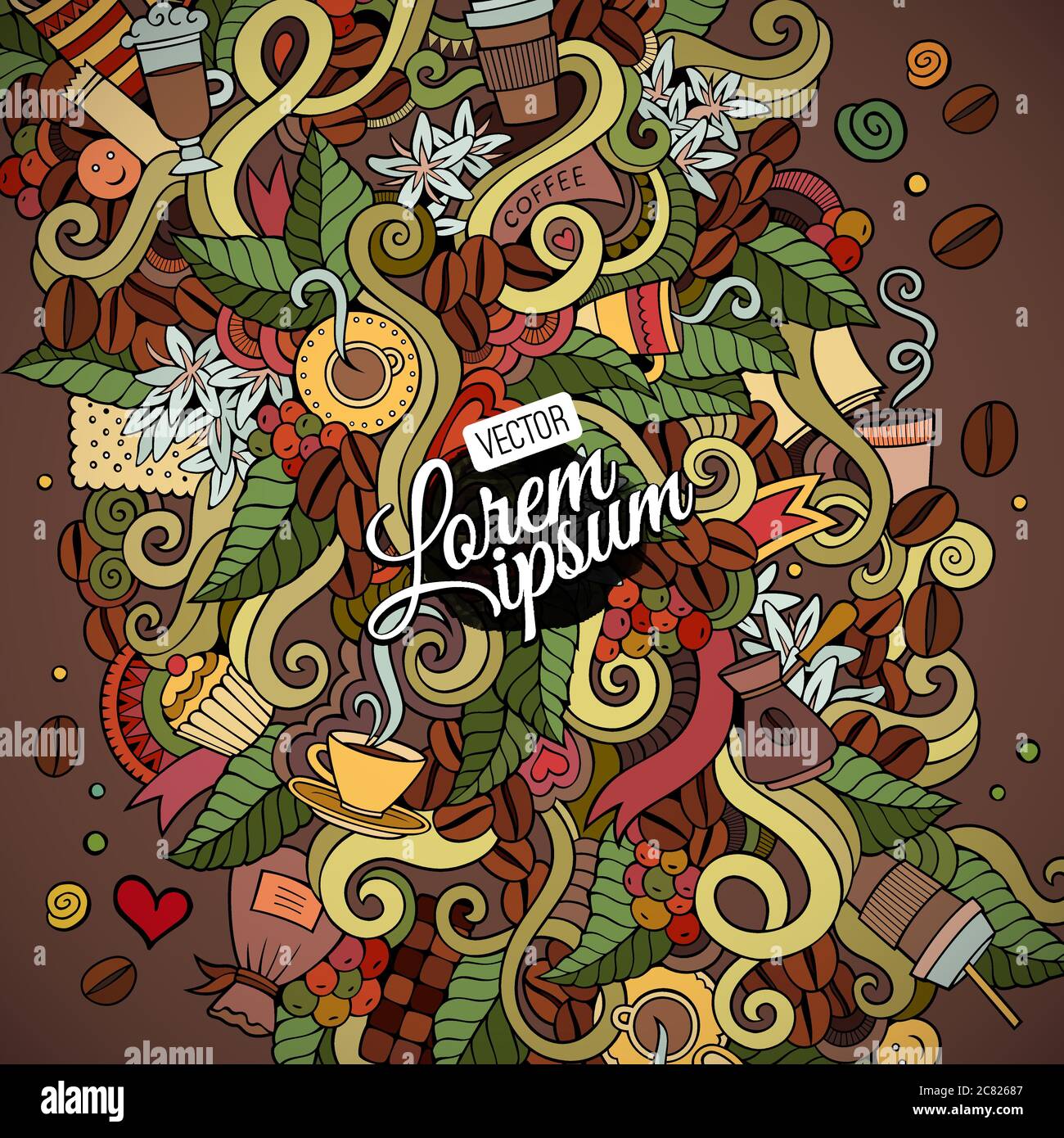 Turkish dishes coffee Stock Vector Images - Alamy