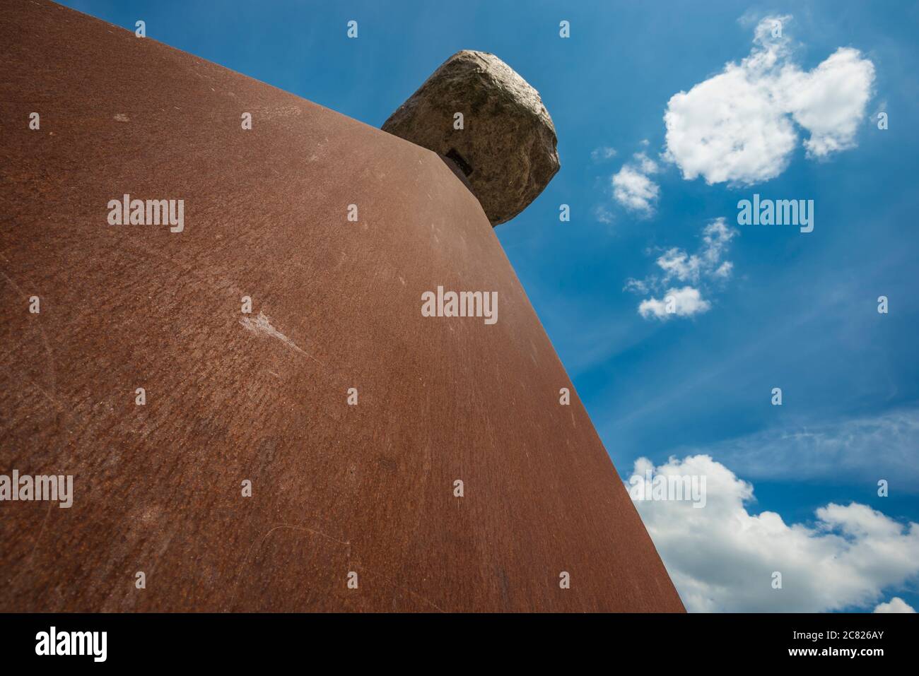 corroded steel pole Stock Photo - Alamy