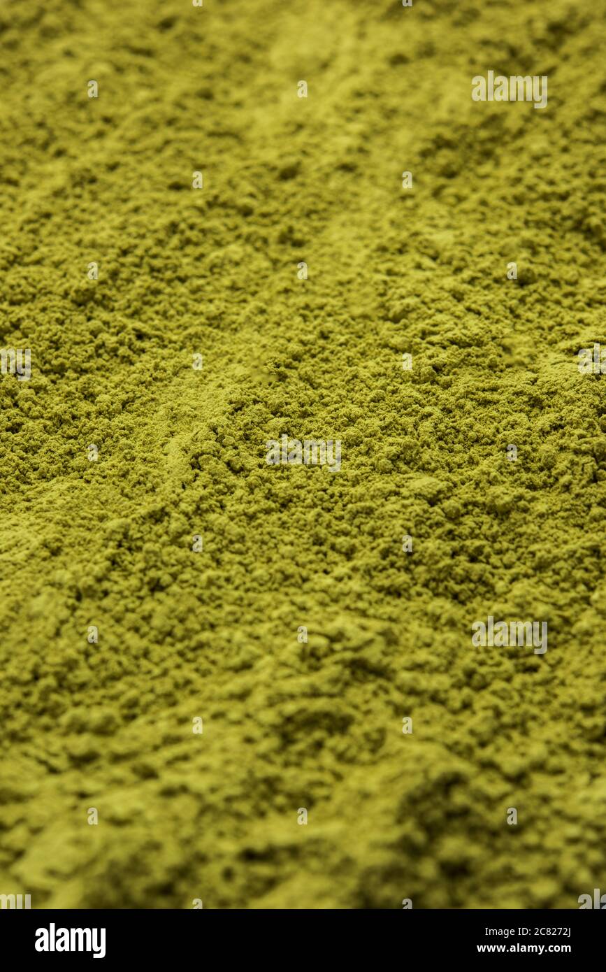 Herbal henna or Mehandi powder in a bowl forming heap, Used for Tattoo ...