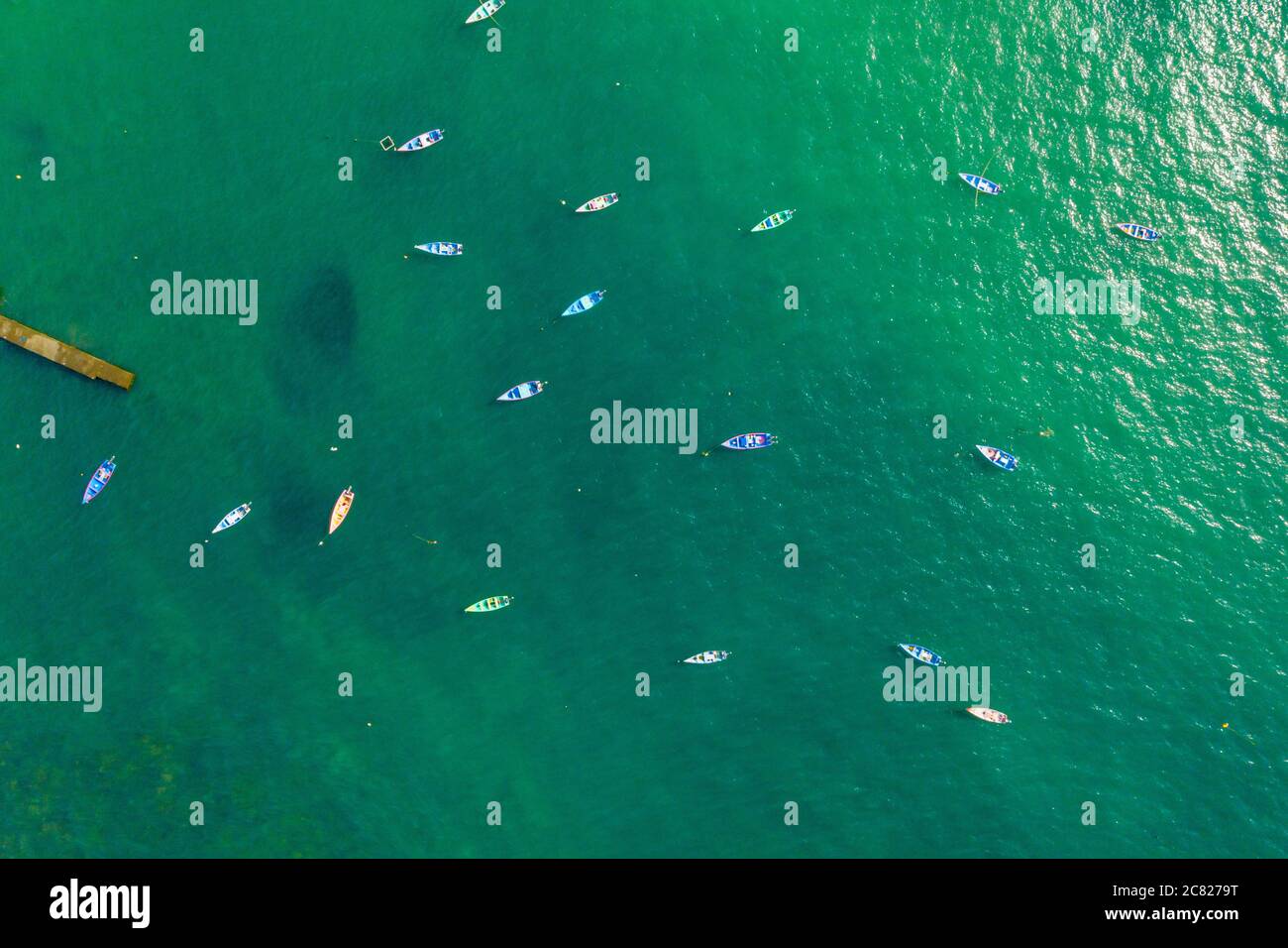 Aerial shot yacht on river hi-res stock photography and images - Alamy