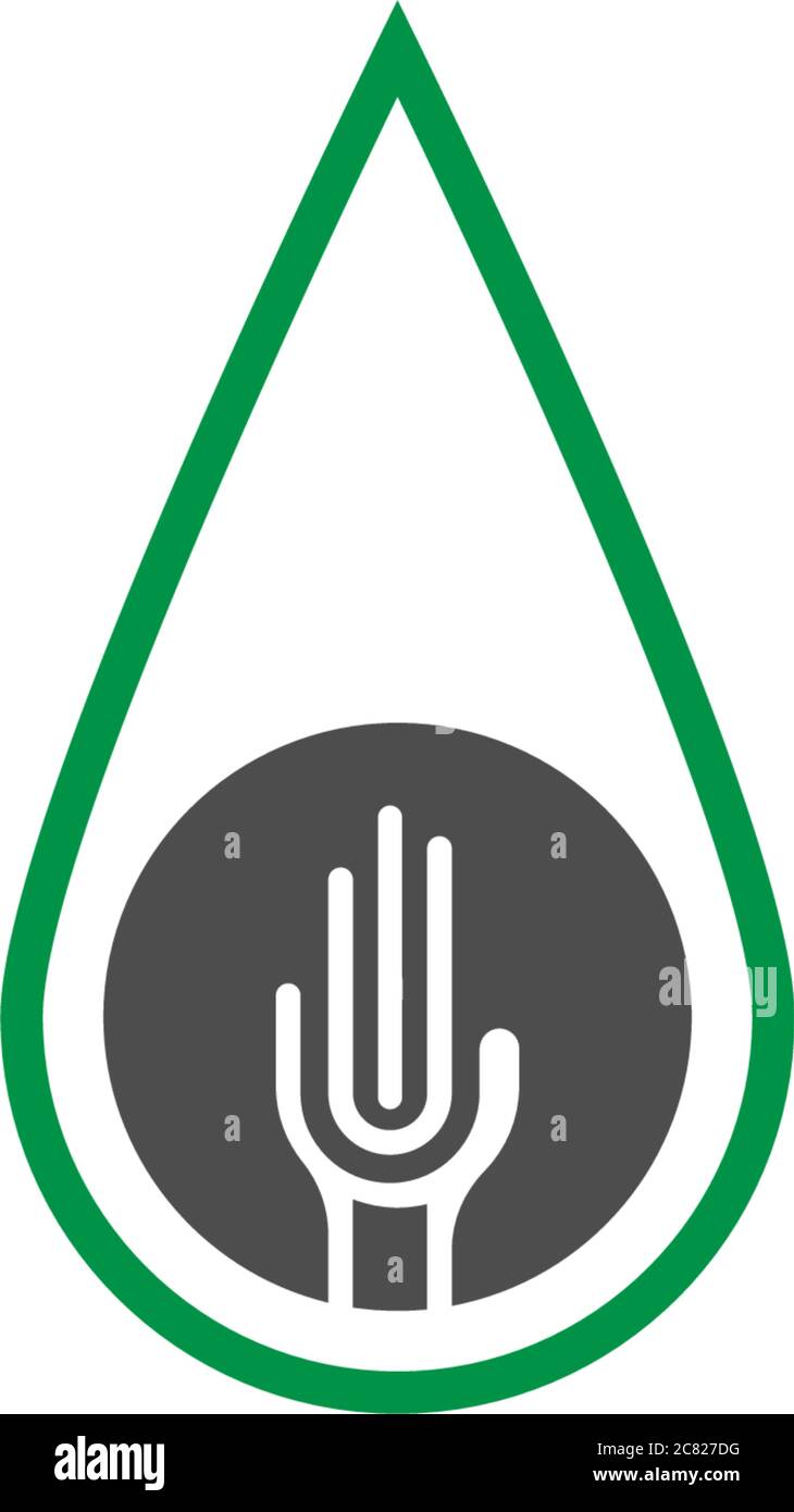 Hand symbol logo icon vector template Stock Vector Image & Art - Alamy