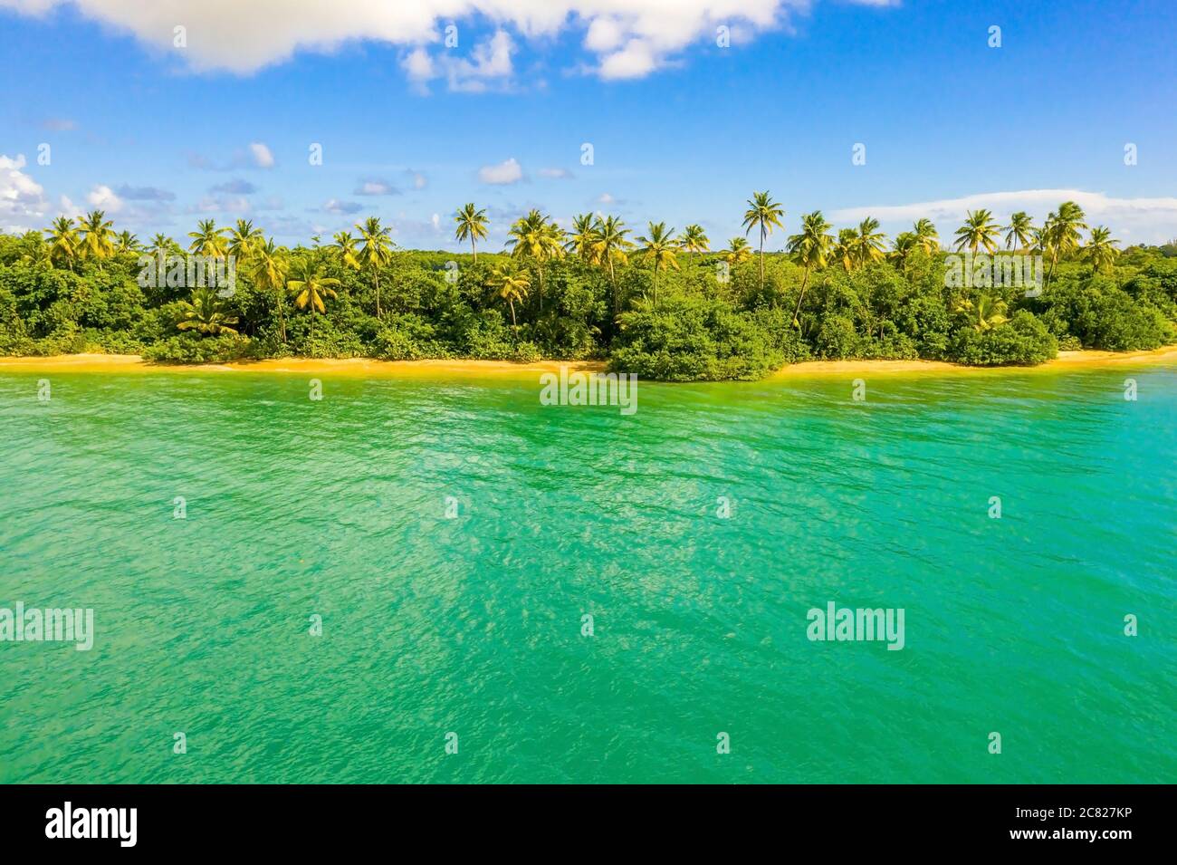 Beautiful tropical beach under hi-res stock photography and images - Alamy
