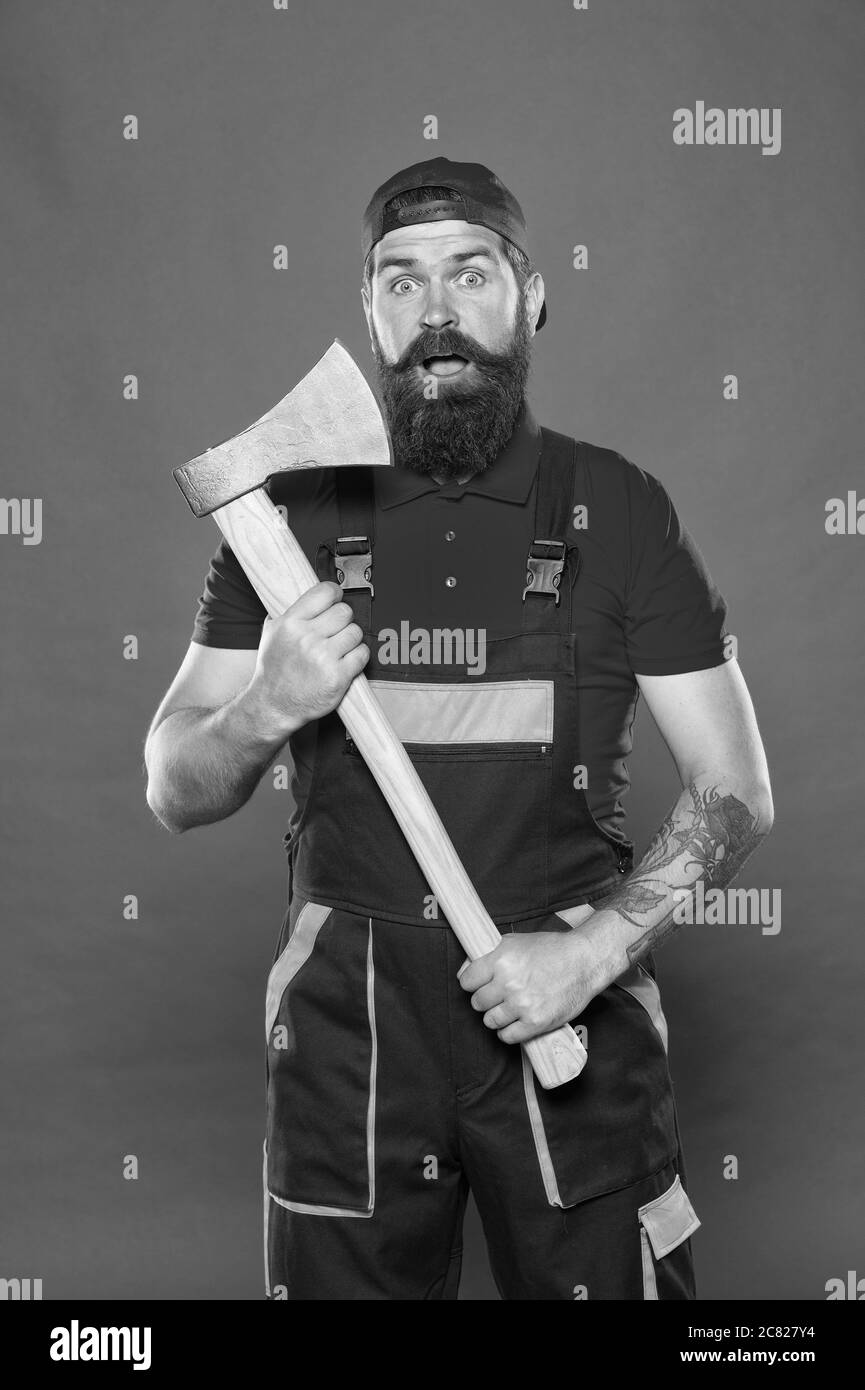 Carrying ax hi-res stock photography and images - Alamy