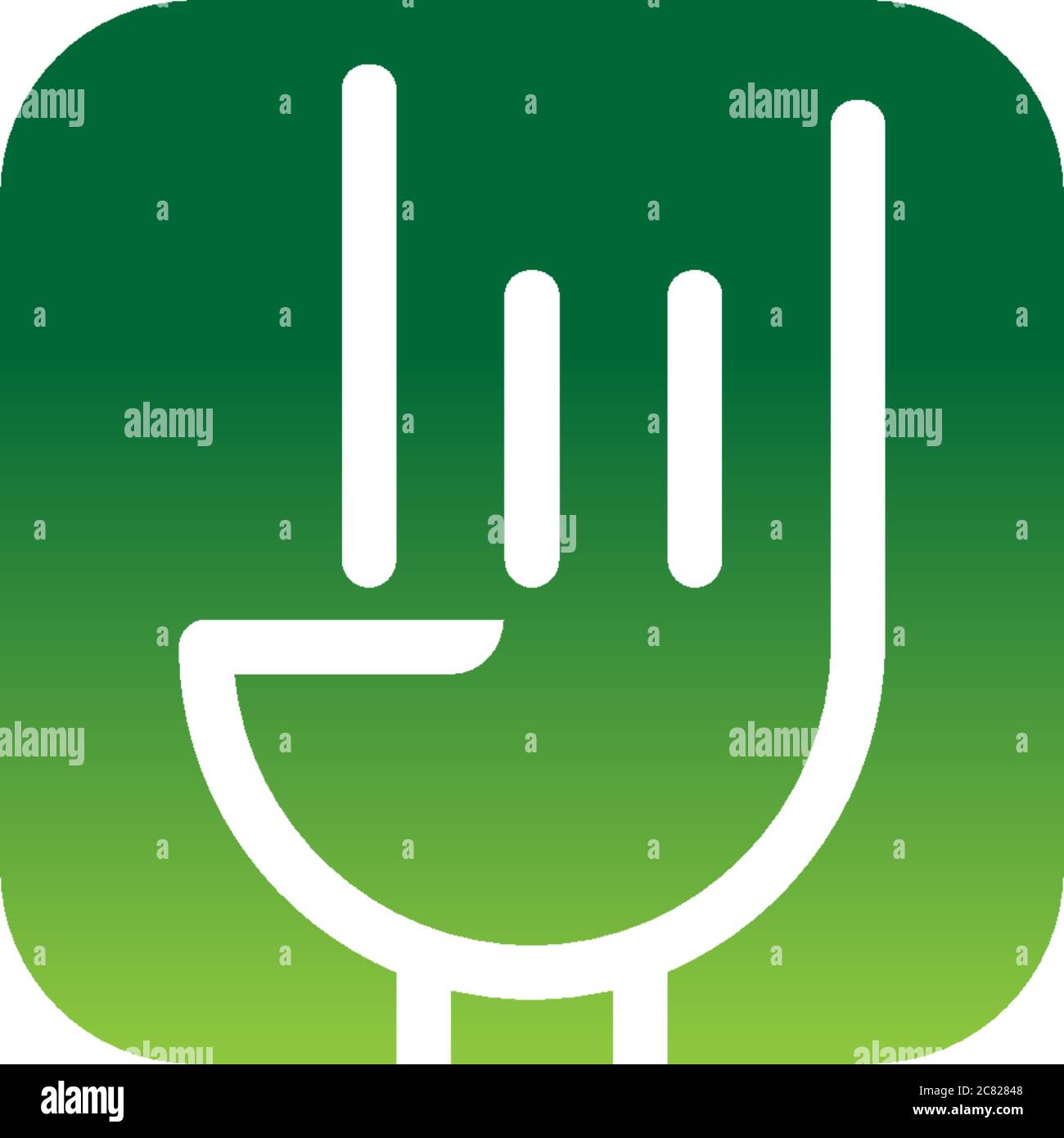 Hand logo icon vector template Stock Vector Image & Art - Alamy