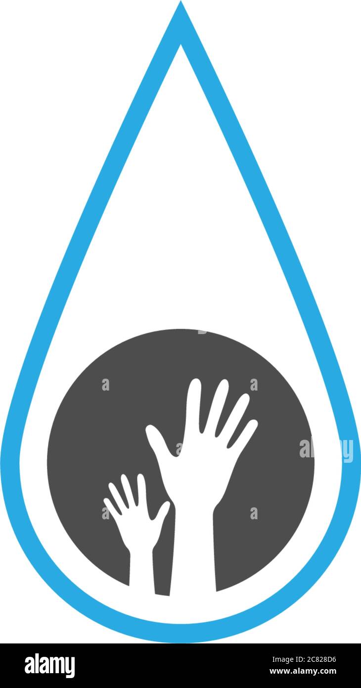 Hand care symbol logo icon vector template Stock Vector Image & Art - Alamy