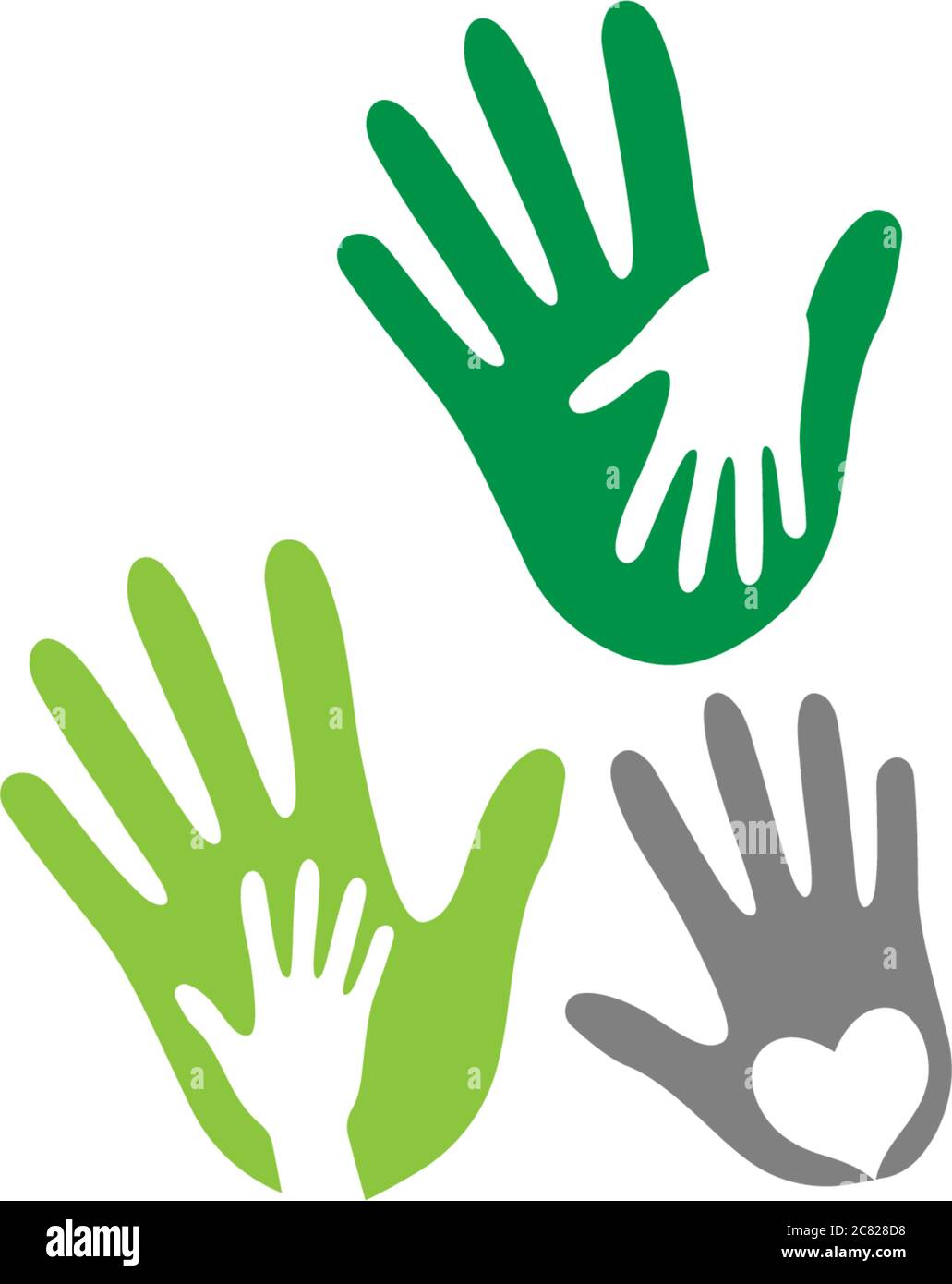 Hand care symbol logo icon vector template Stock Vector Image & Art - Alamy