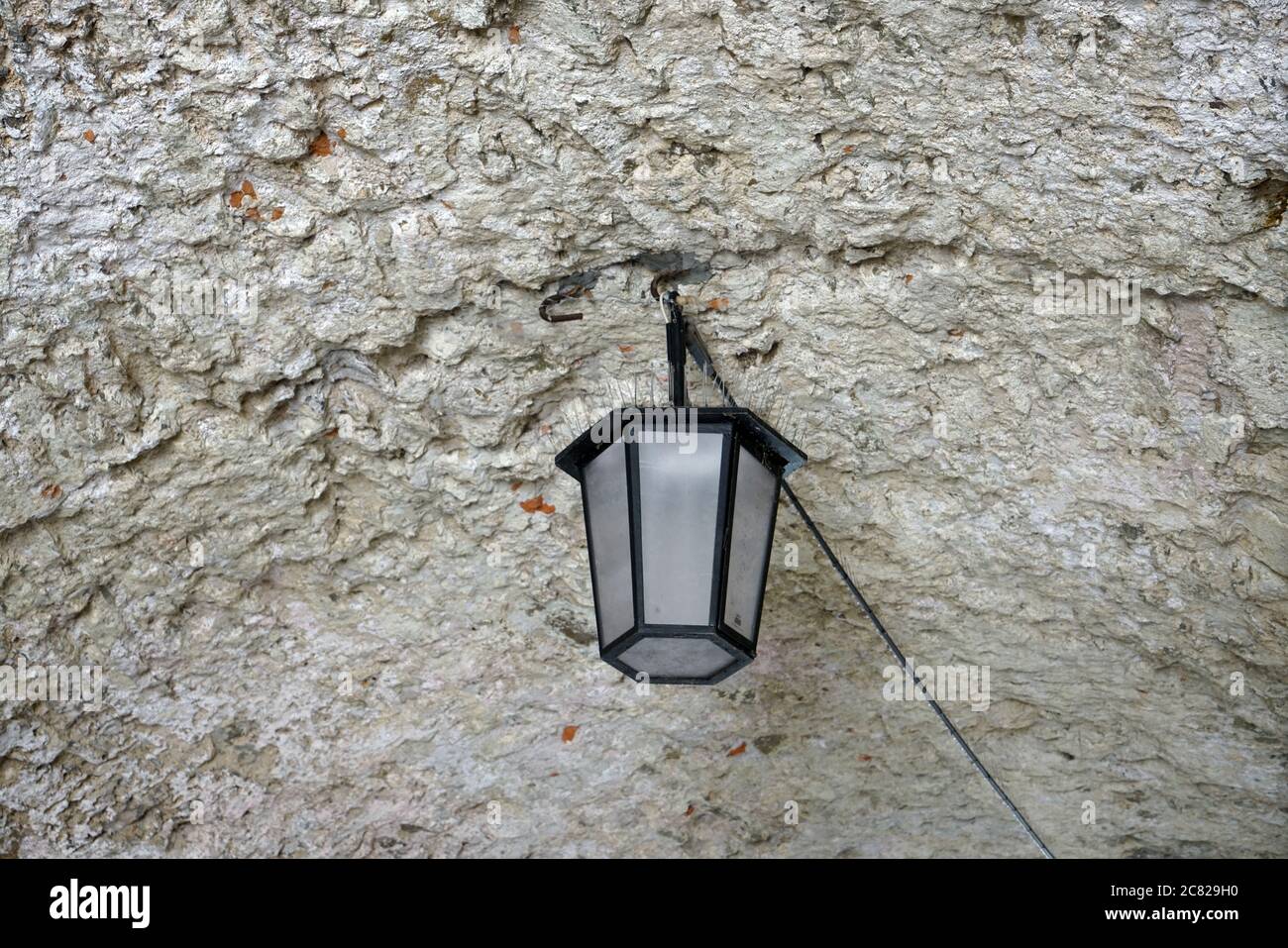 Old lamps along the way, which are still in operation today Stock Photo ...