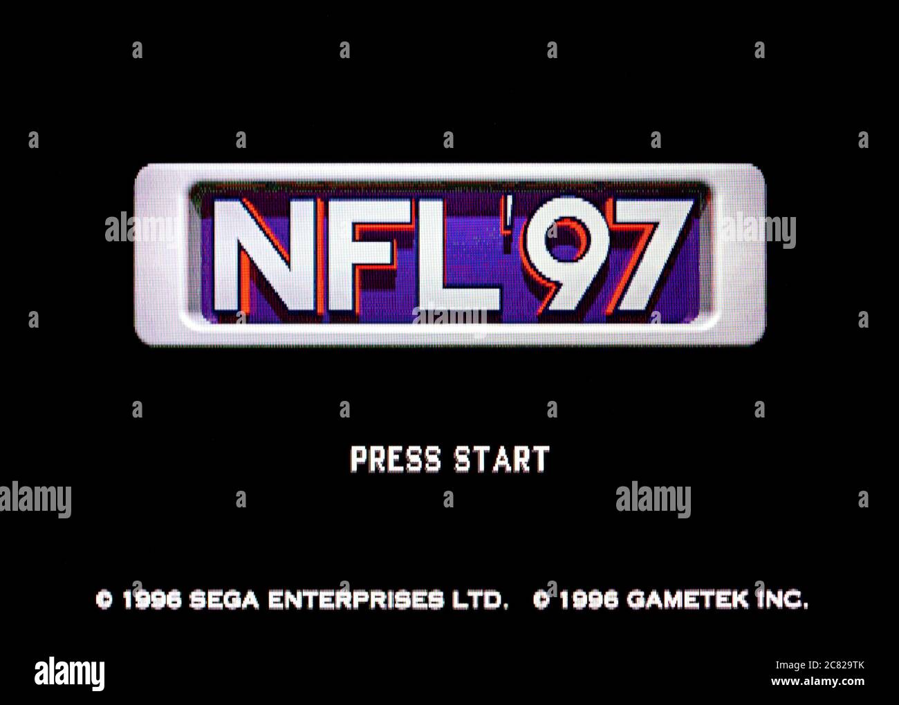 NFL '97 - Sega Saturn Videogame - Editorial use only Stock Photo - Alamy