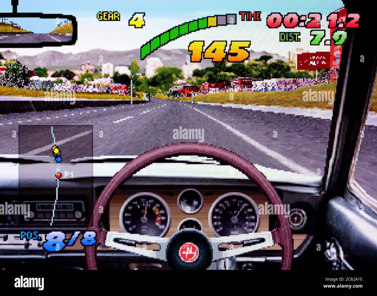 Over Drivin' GT-R - Sega Saturn Videogame - Editorial use only Stock ...