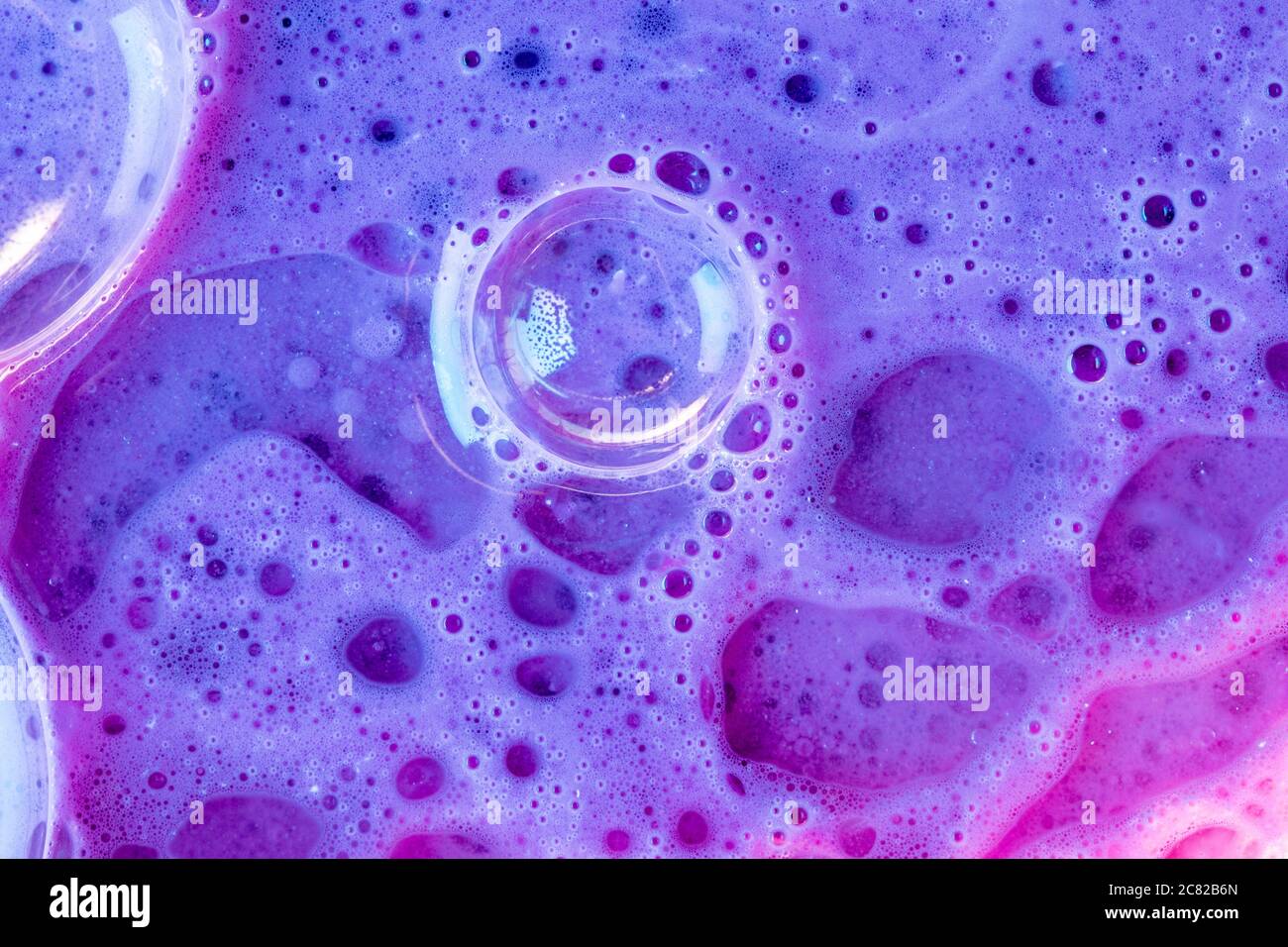 Colourful liquid drop, bubble, photography Stock Photo - Alamy