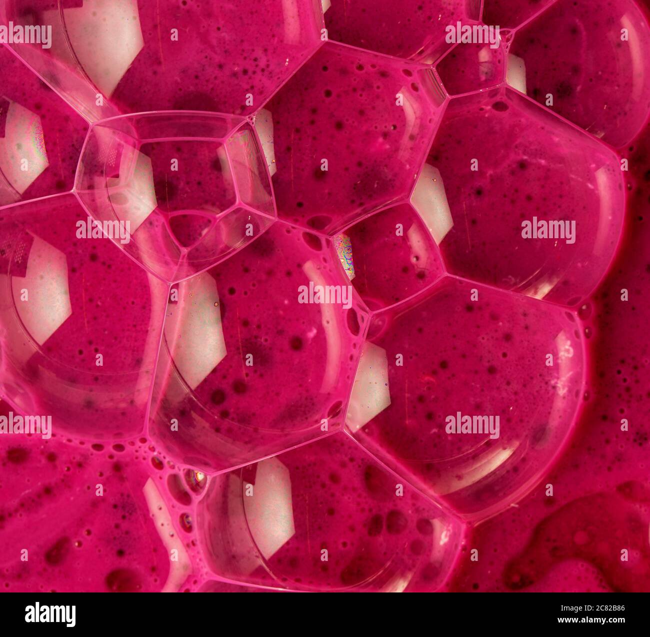 Bubbles patterns with strongly coloured backgrounds Stock Photo - Alamy