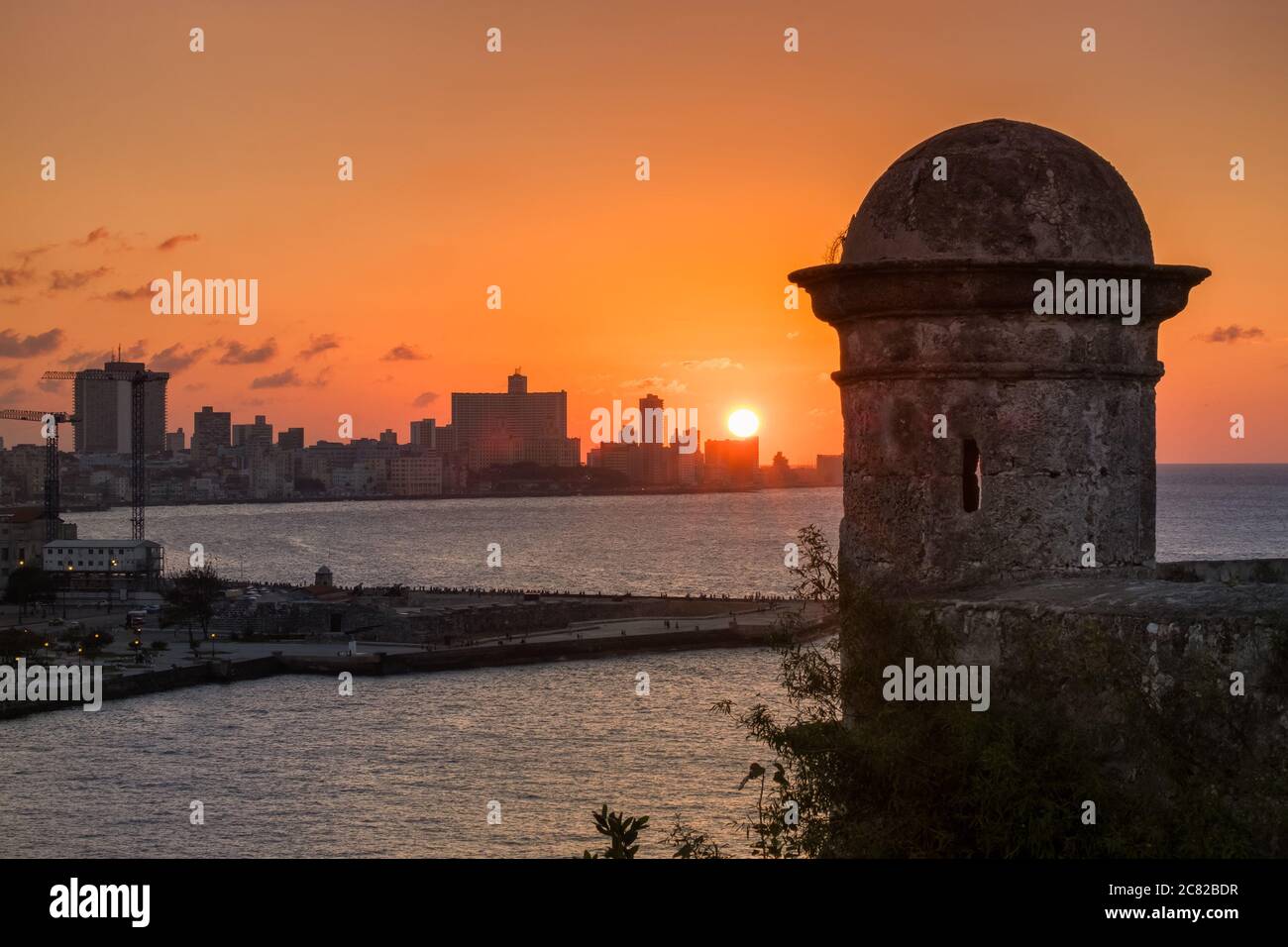 Beautiful cuban sunset hi-res stock photography and images - Alamy