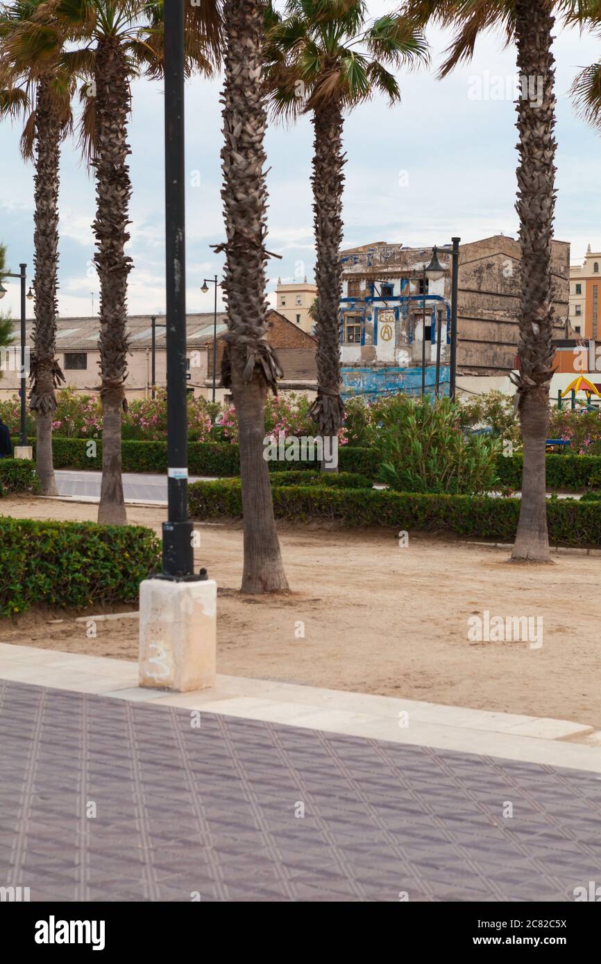 El cabanyal beach valencia hi-res stock photography and images - Alamy