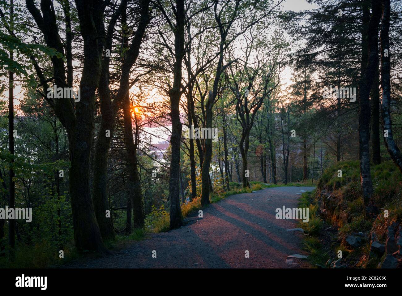 Bergen sunset norway hi-res stock photography and images - Alamy