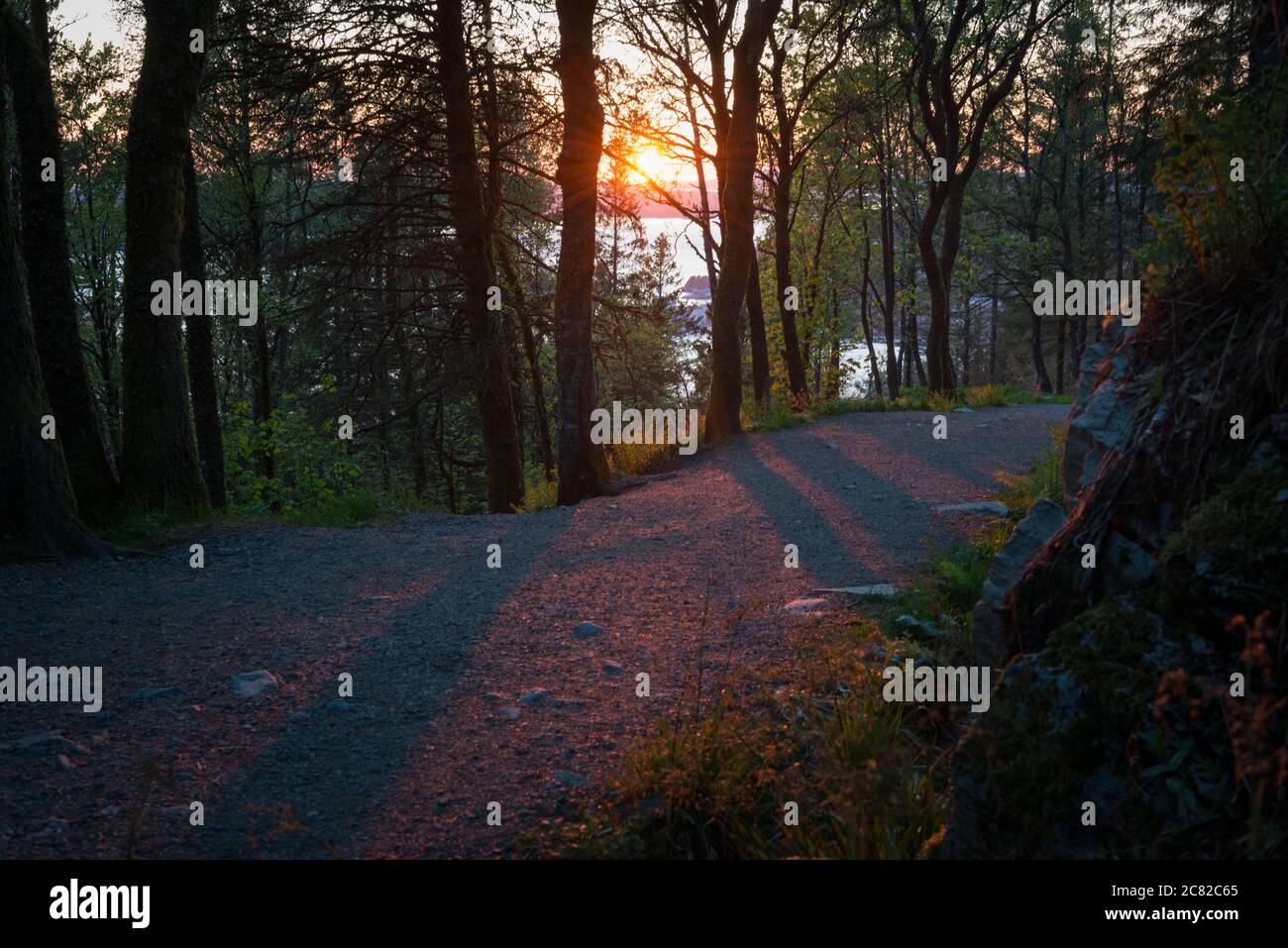 Bergen sunset norway hi-res stock photography and images - Alamy