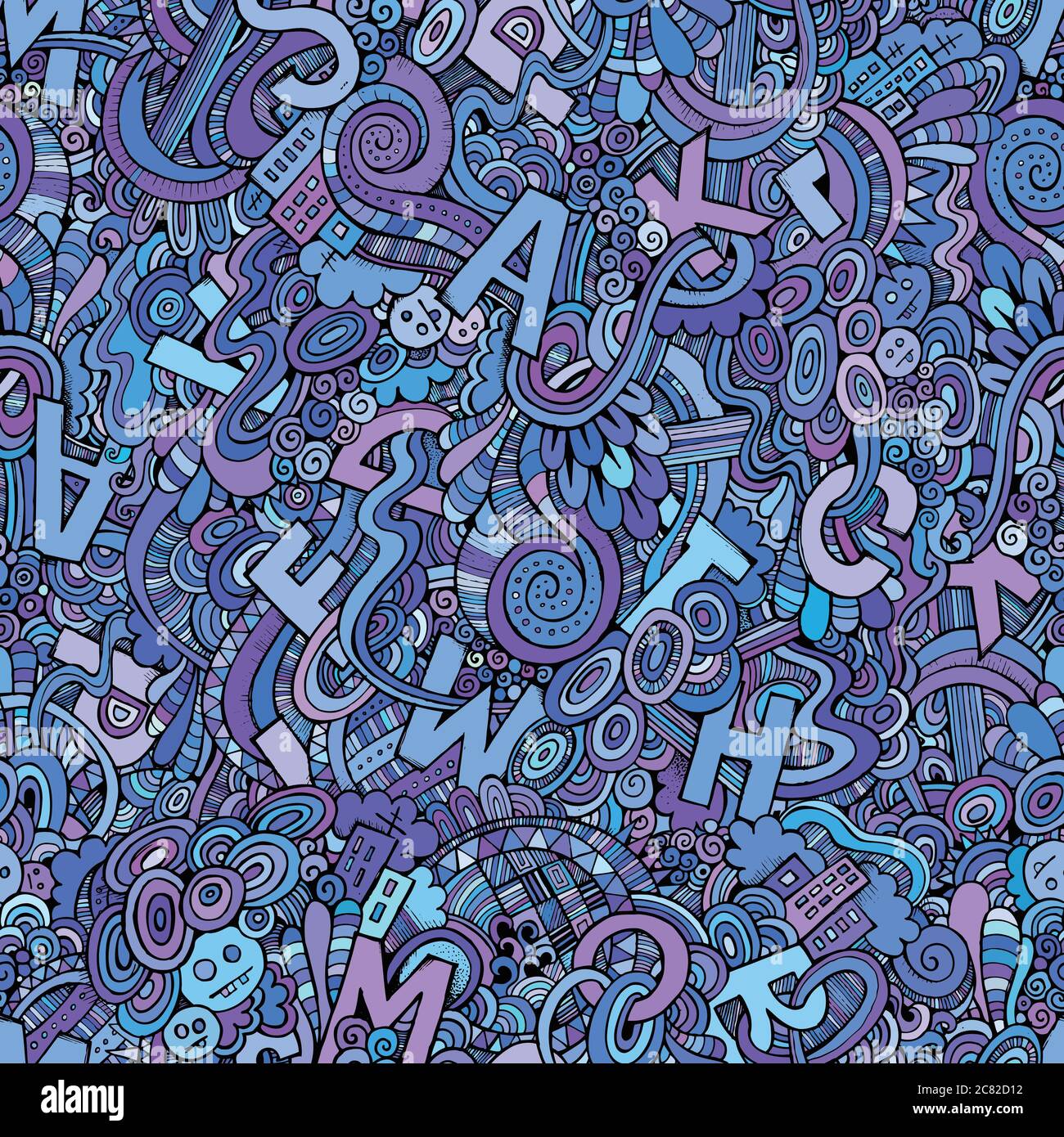 Balloon pattern seamless repeat Stock Vector Images - Alamy