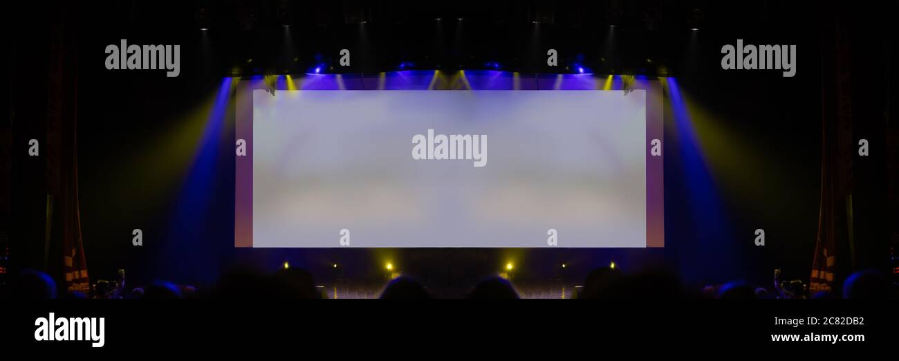 Texture background for design. Stage light at a concert show Stock ...