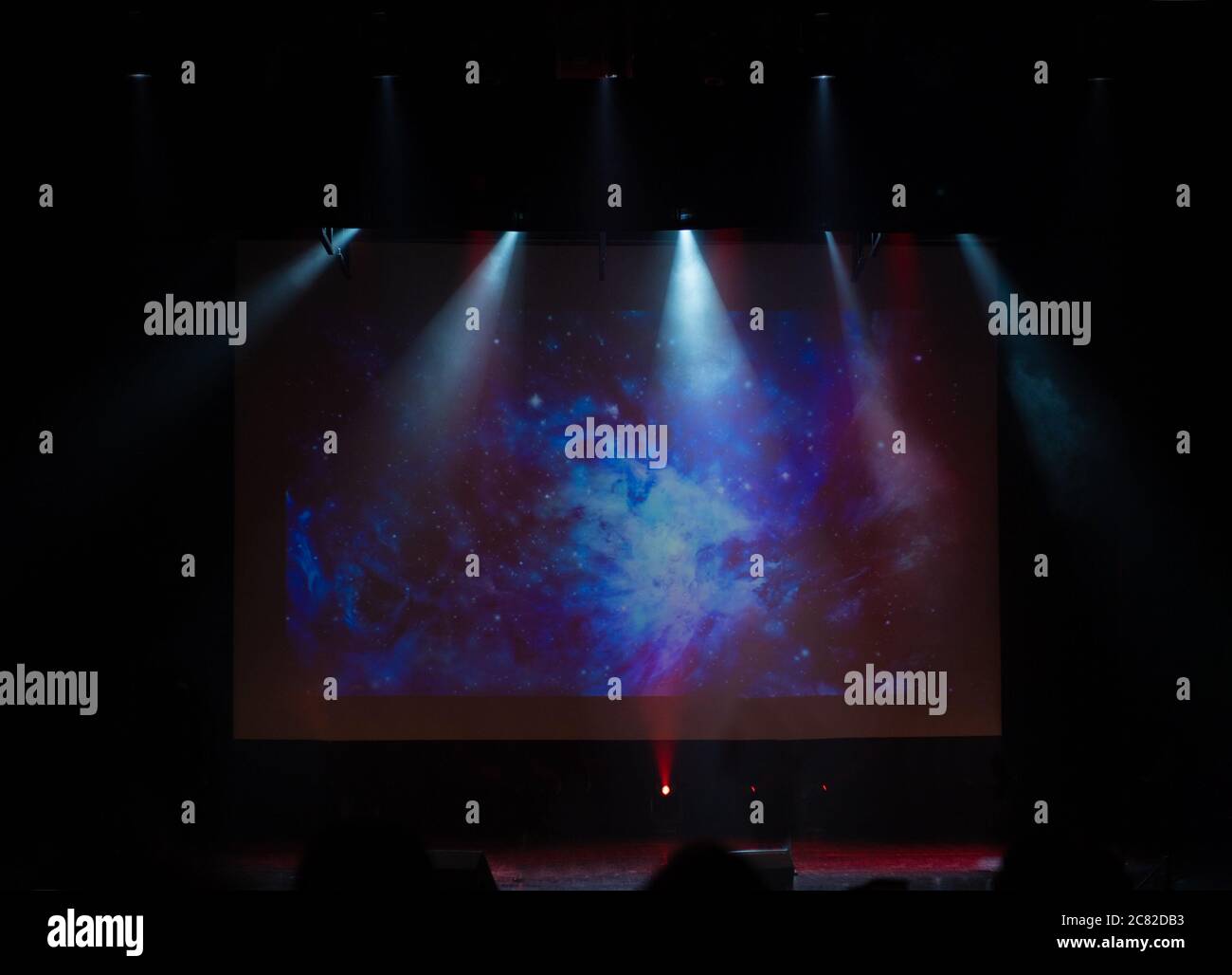 Texture background for design. Stage light at a concert show Stock ...