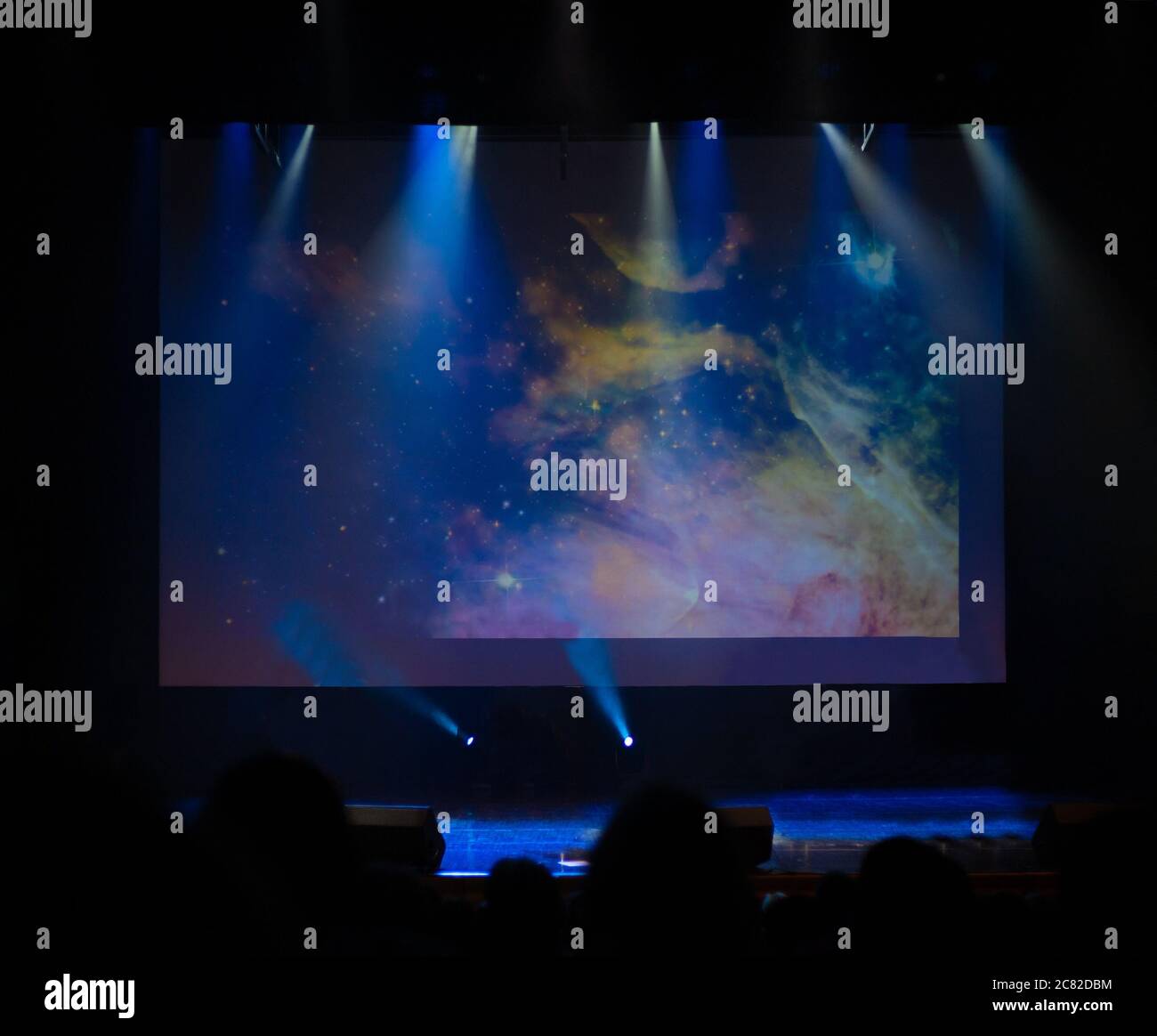 Texture background for design. Stage light at a concert show Stock ...