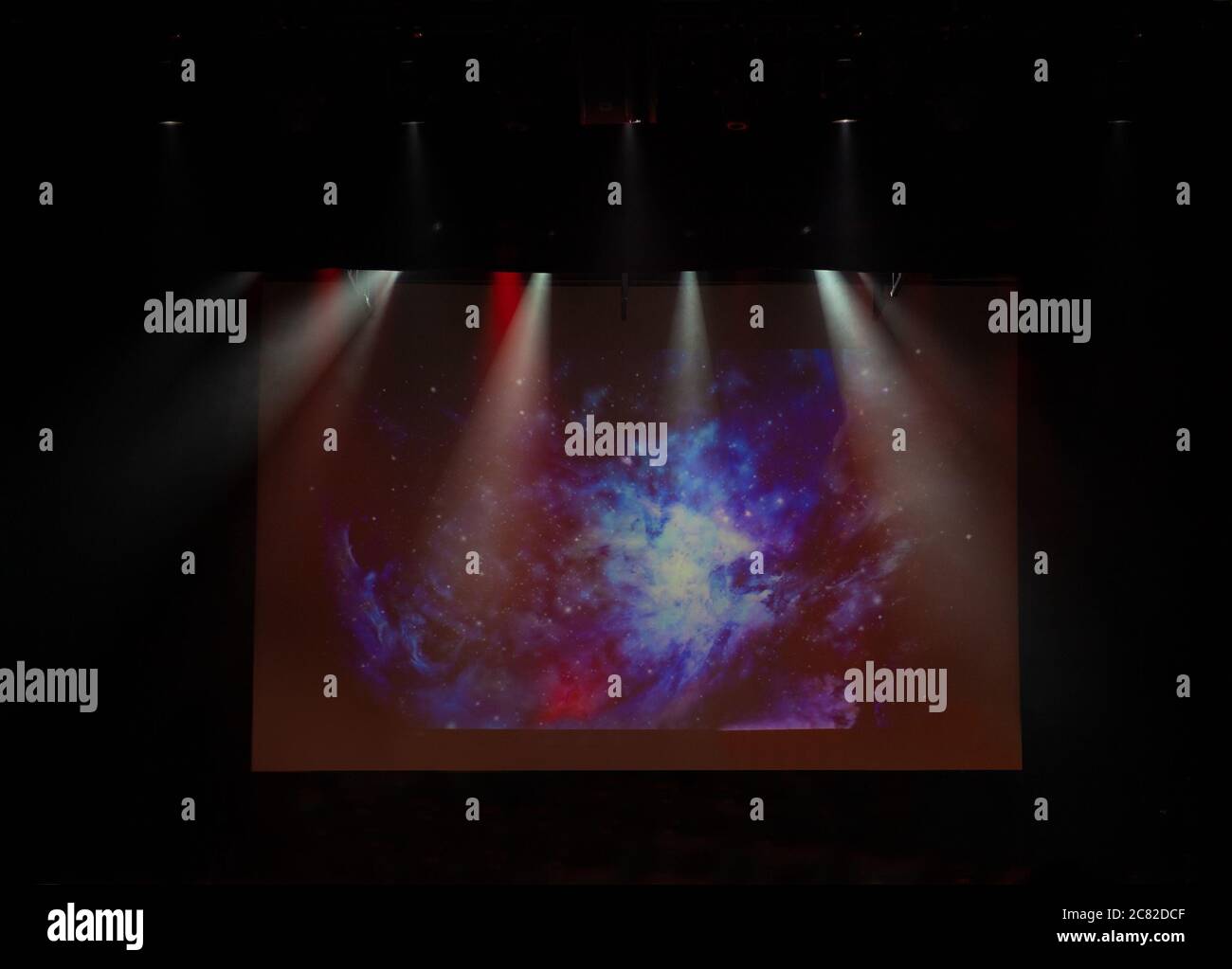 Texture background for design. Stage light at a concert show Stock ...