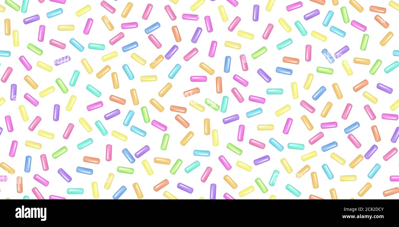 Sprinkle with grains of desserts. Seamless abstract pattern with ...