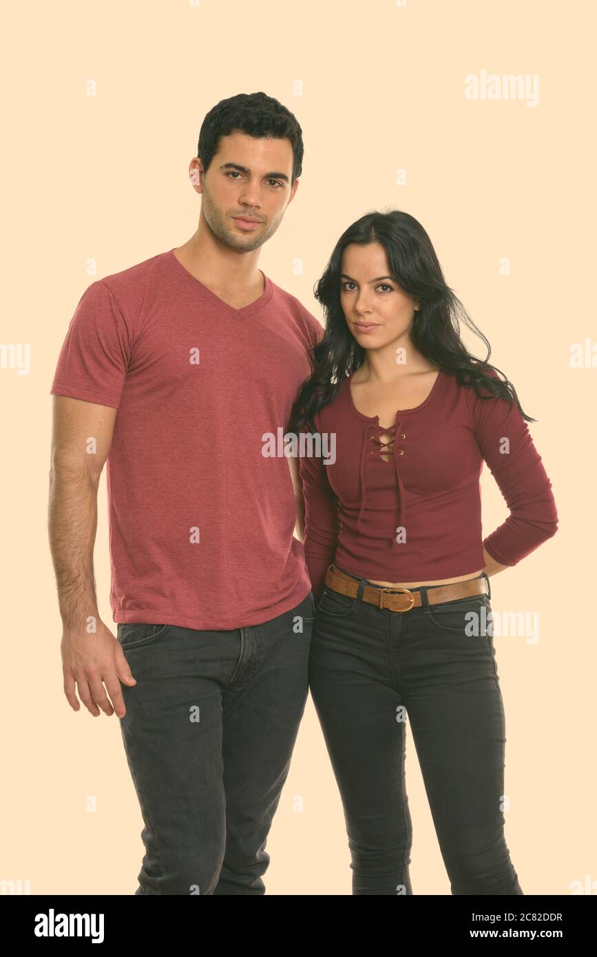 Couple standing together in hi-res stock photography and images - Alamy