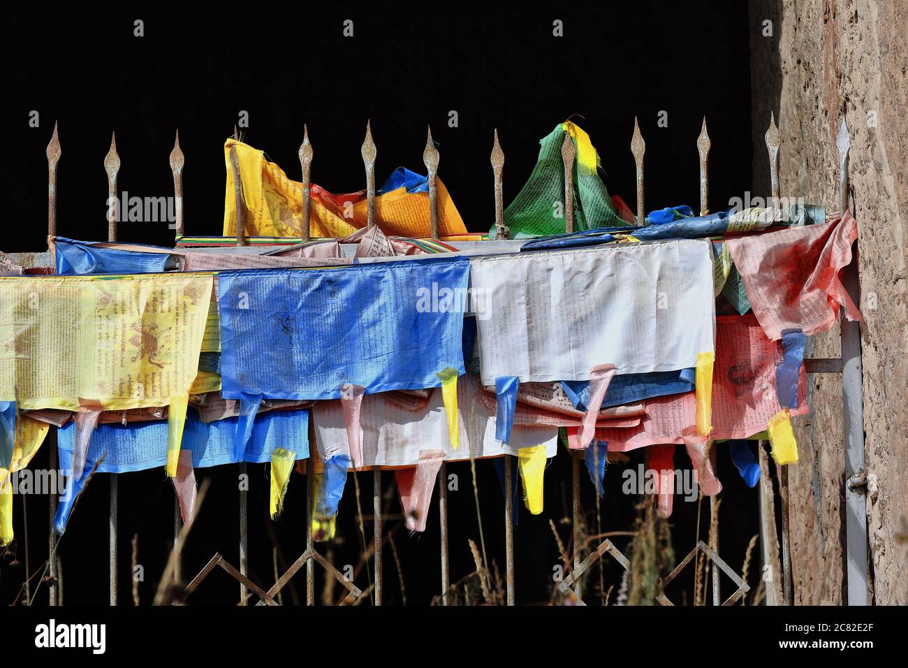 Lung ta-Wind Horse type Buddhist prayer flags-Thirtythree Heaven ...