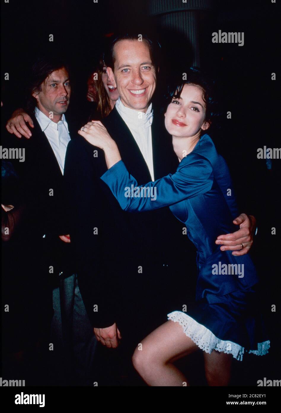 Los Angeles.CA.USA. LIBRARY. Winona Ryder and Richard E. Grant at the ...
