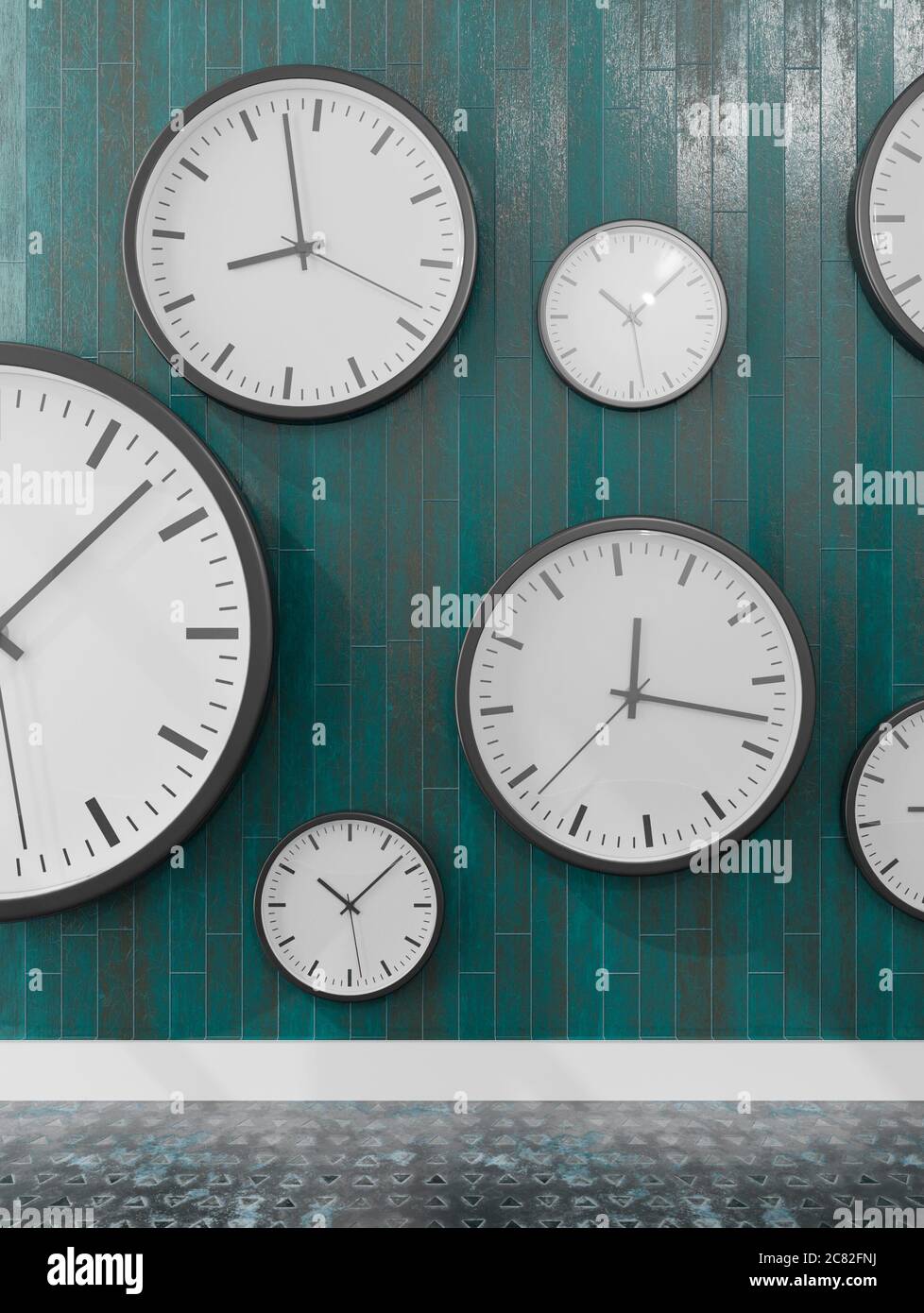 Styled clocks hi-res stock photography and images - Alamy