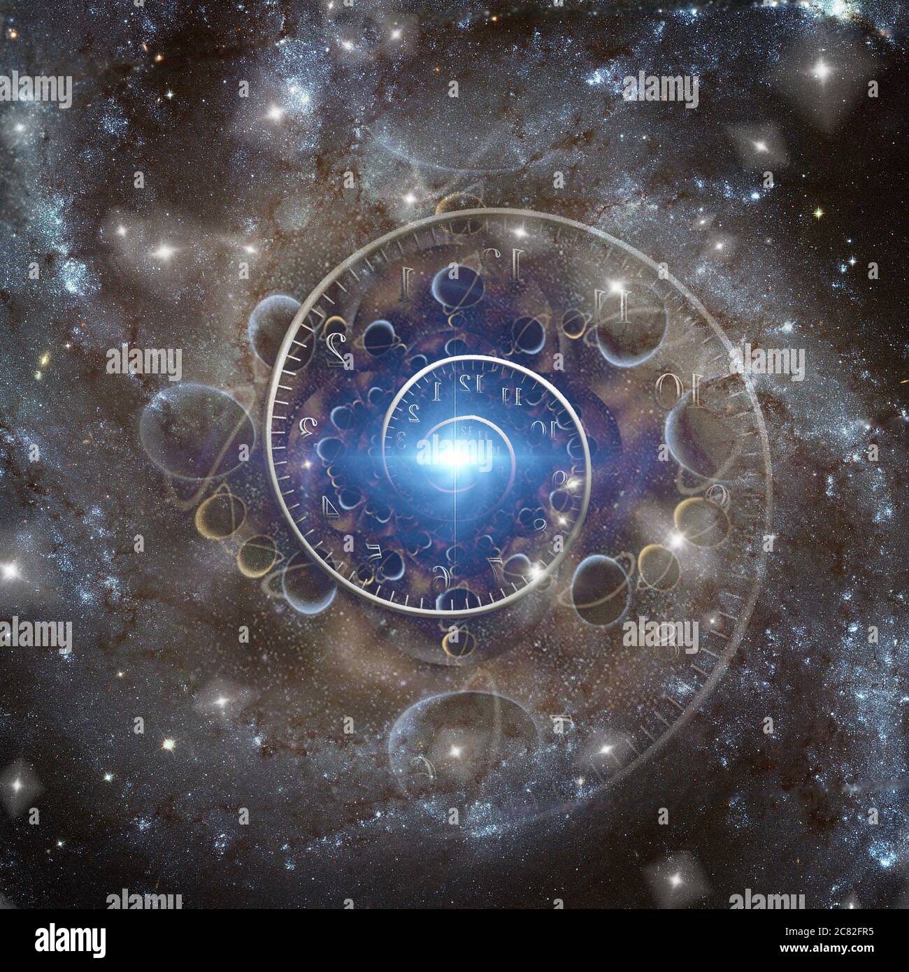Timeline of the universe hi-res stock photography and images - Alamy