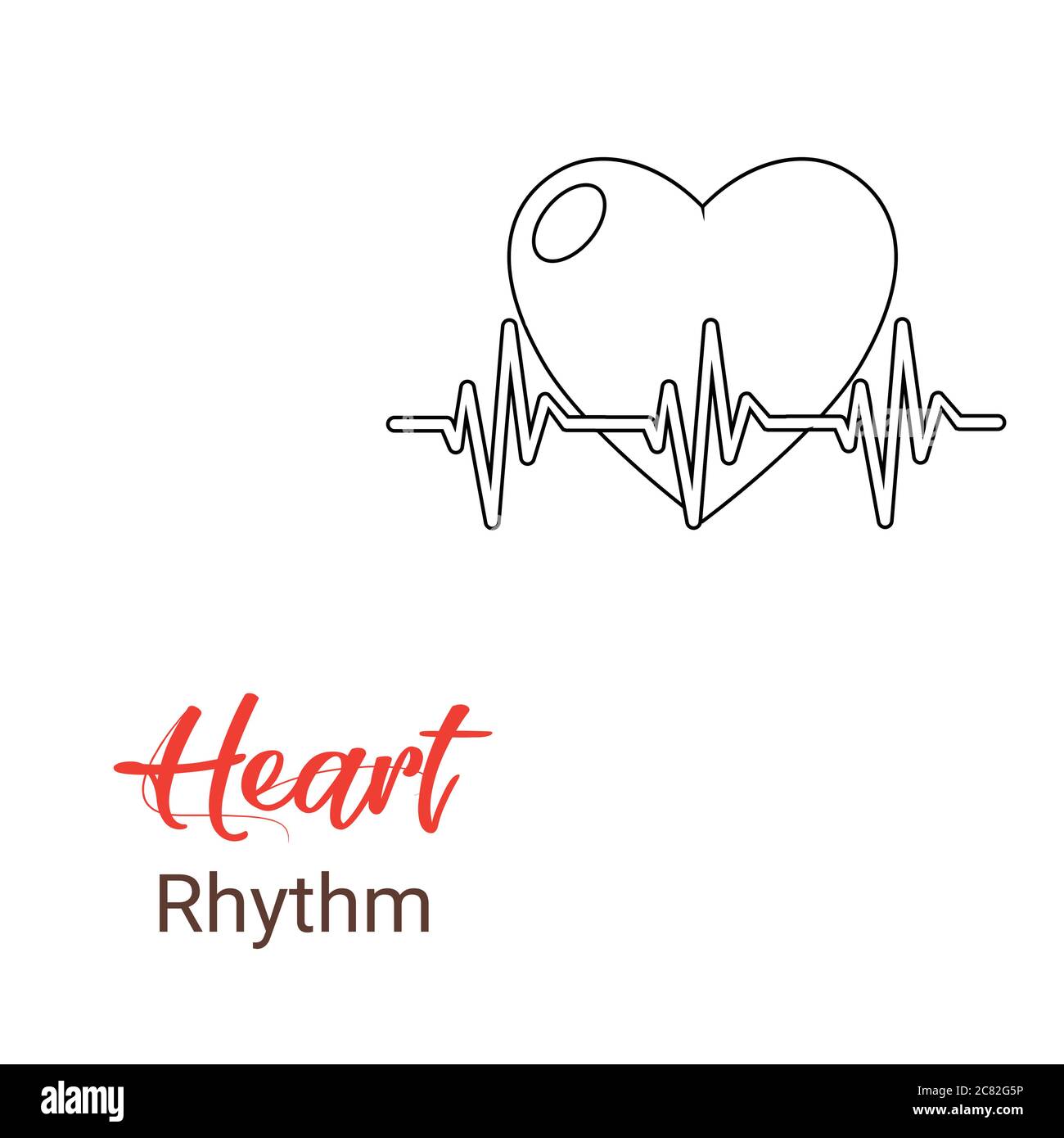 Ecg vector vectors hi-res stock photography and images - Alamy