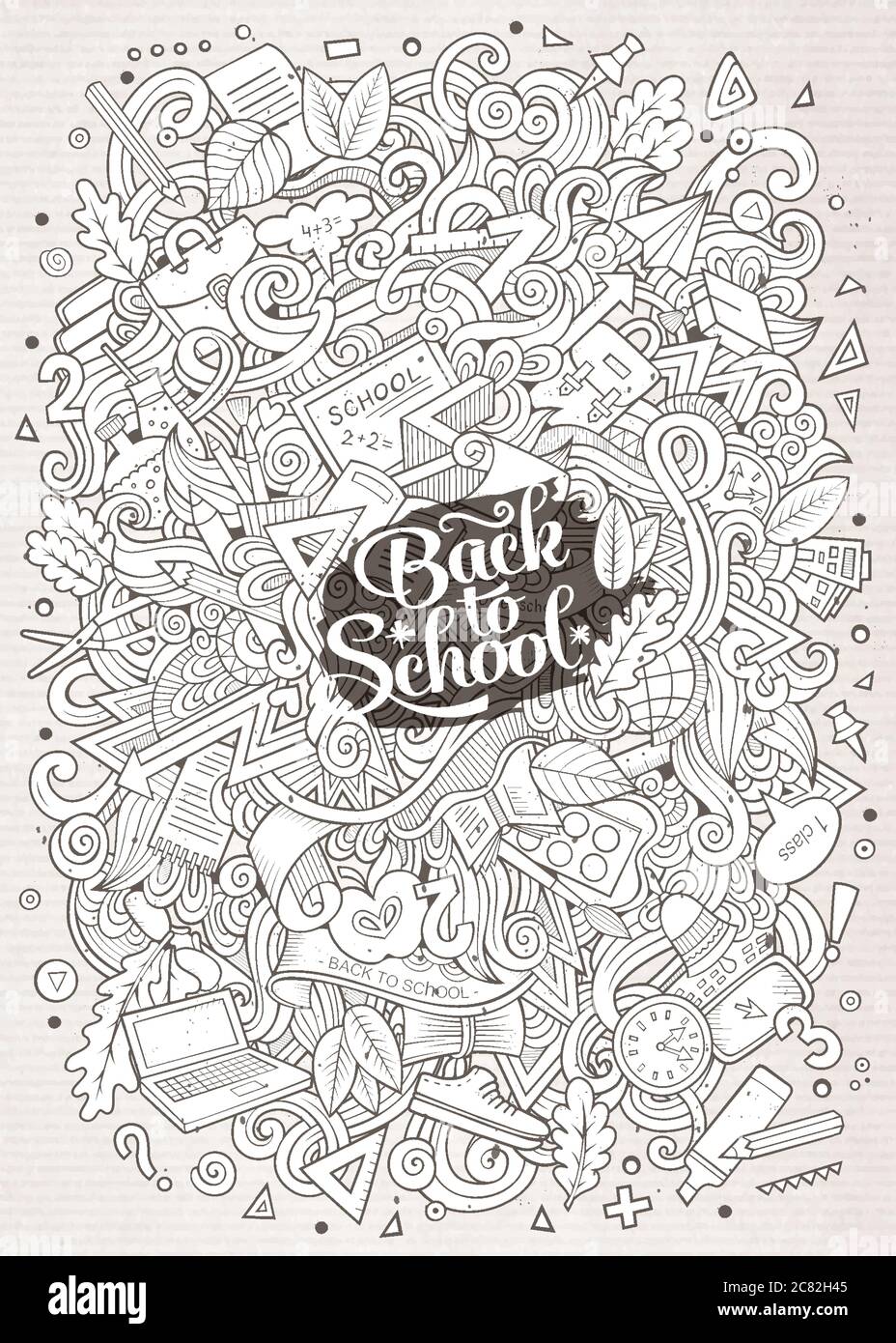 Illustration book school item Stock Vector Images - Alamy