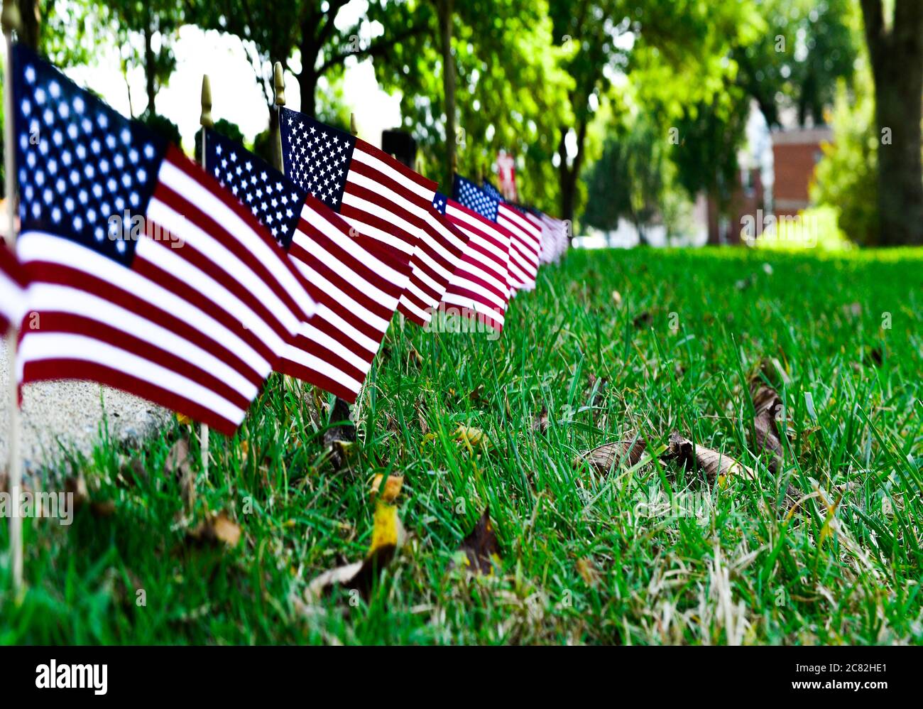 Little flags hi-res stock photography and images - Alamy
