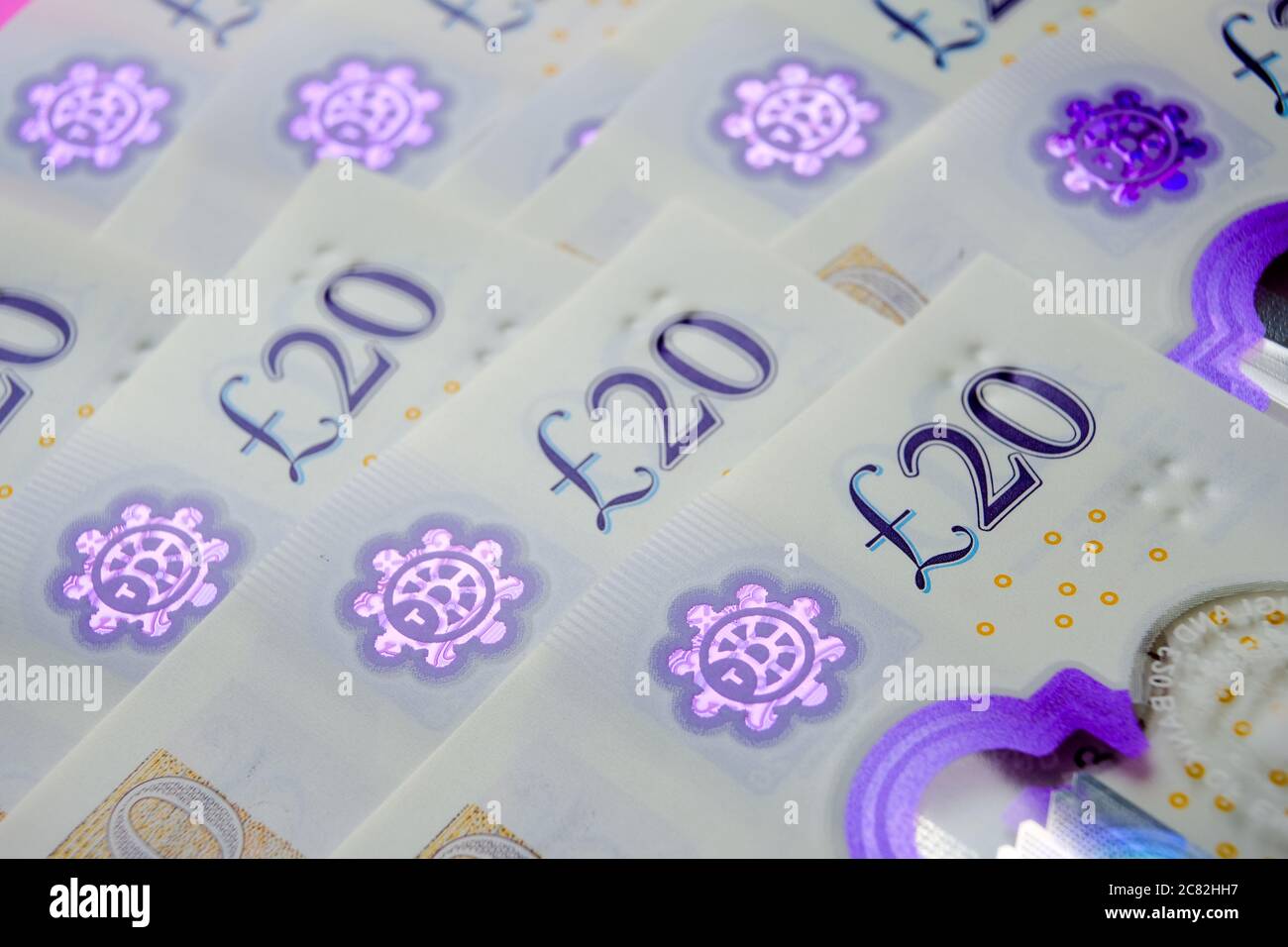 Hologram bank note uk hi-res stock photography and images - Alamy