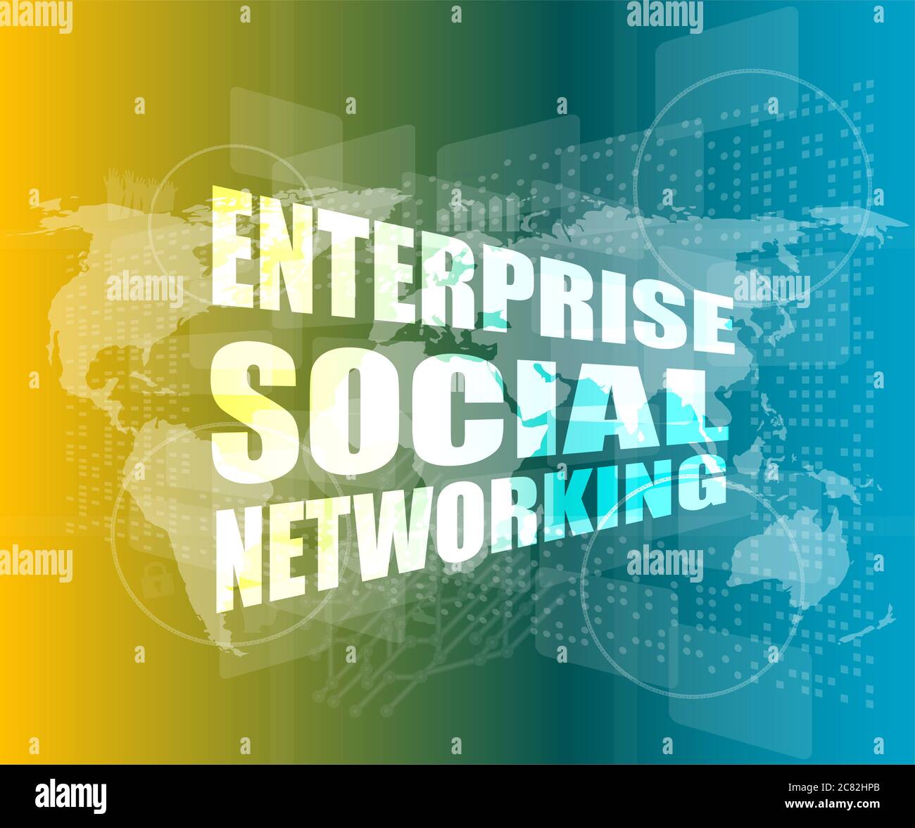 enterprise social networking, interface hi technology, touch screen ...